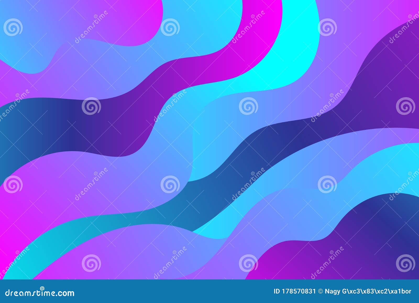 WAVER ABSTRACT BACKGROUND. COLORED MODERN FUTURISTIC ILLUSTRATION ...
