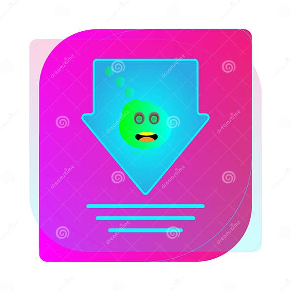 Unduh Icon Design Icon Unduh Stock Vector - Illustration of phone ...