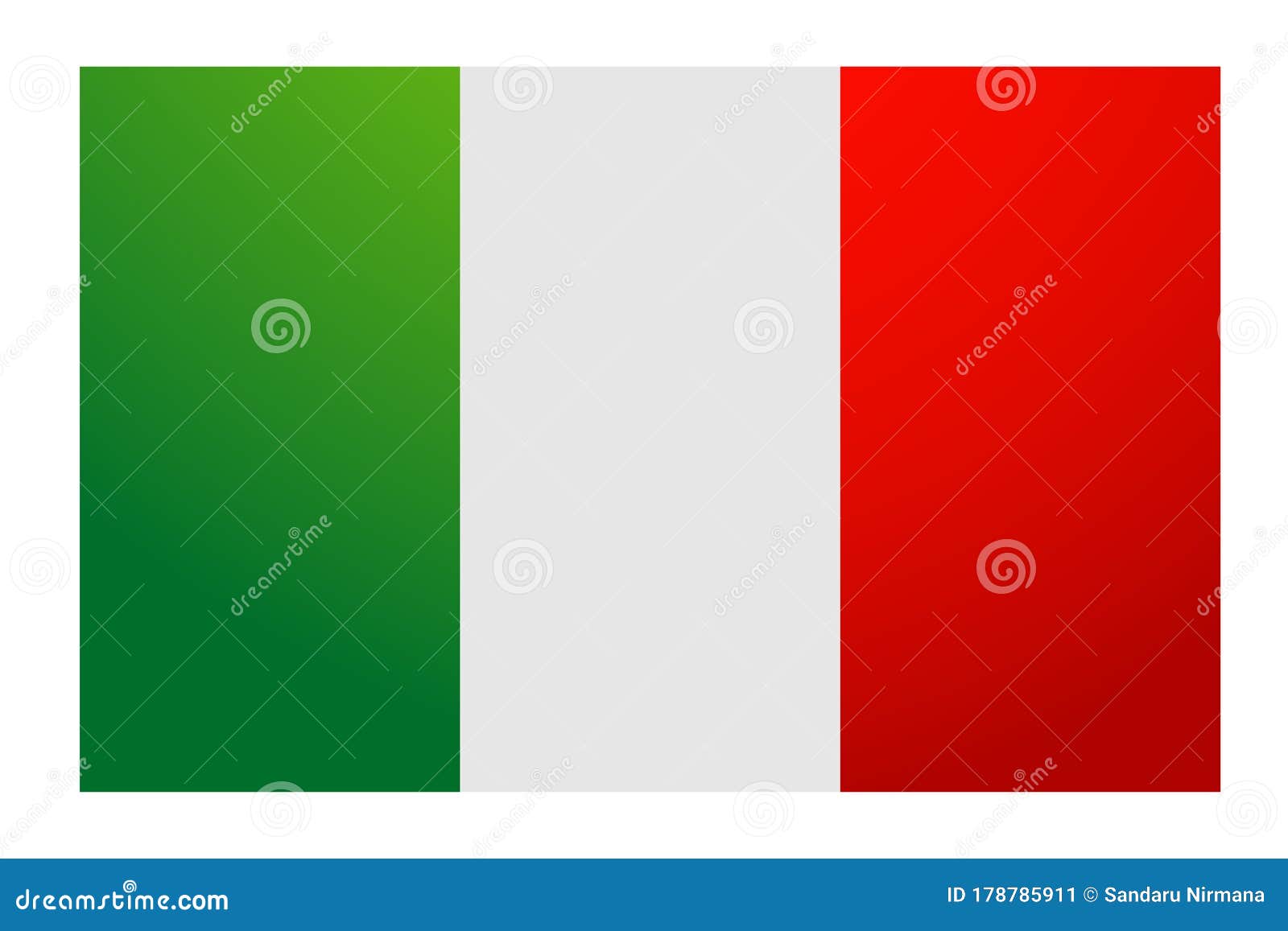 Italy Flag Abstract Vector Simple Flat Icon People Country Europe ...