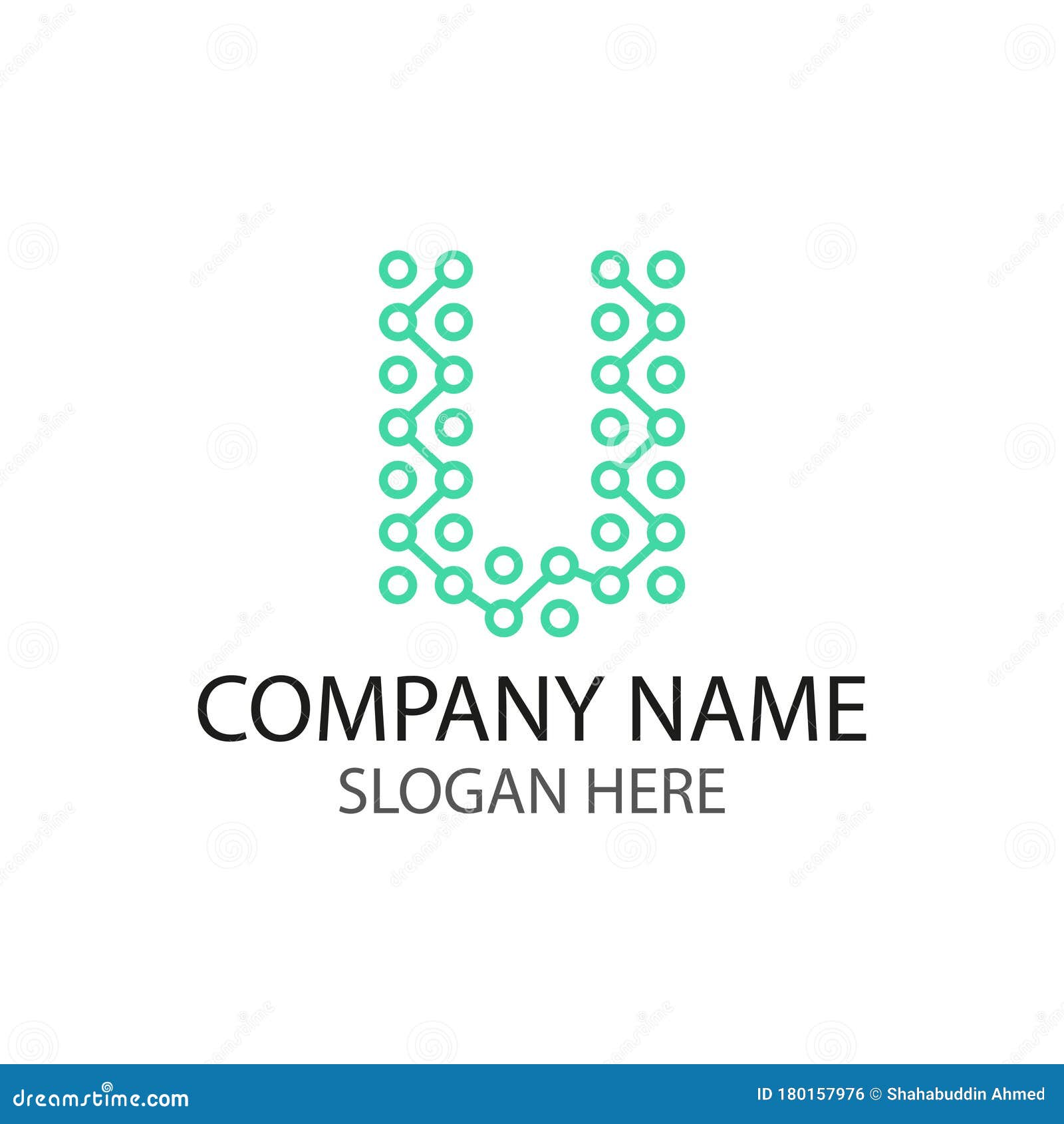 Letter U Vector Technology Logo. Tech Icon, Universal Technology Logo ...