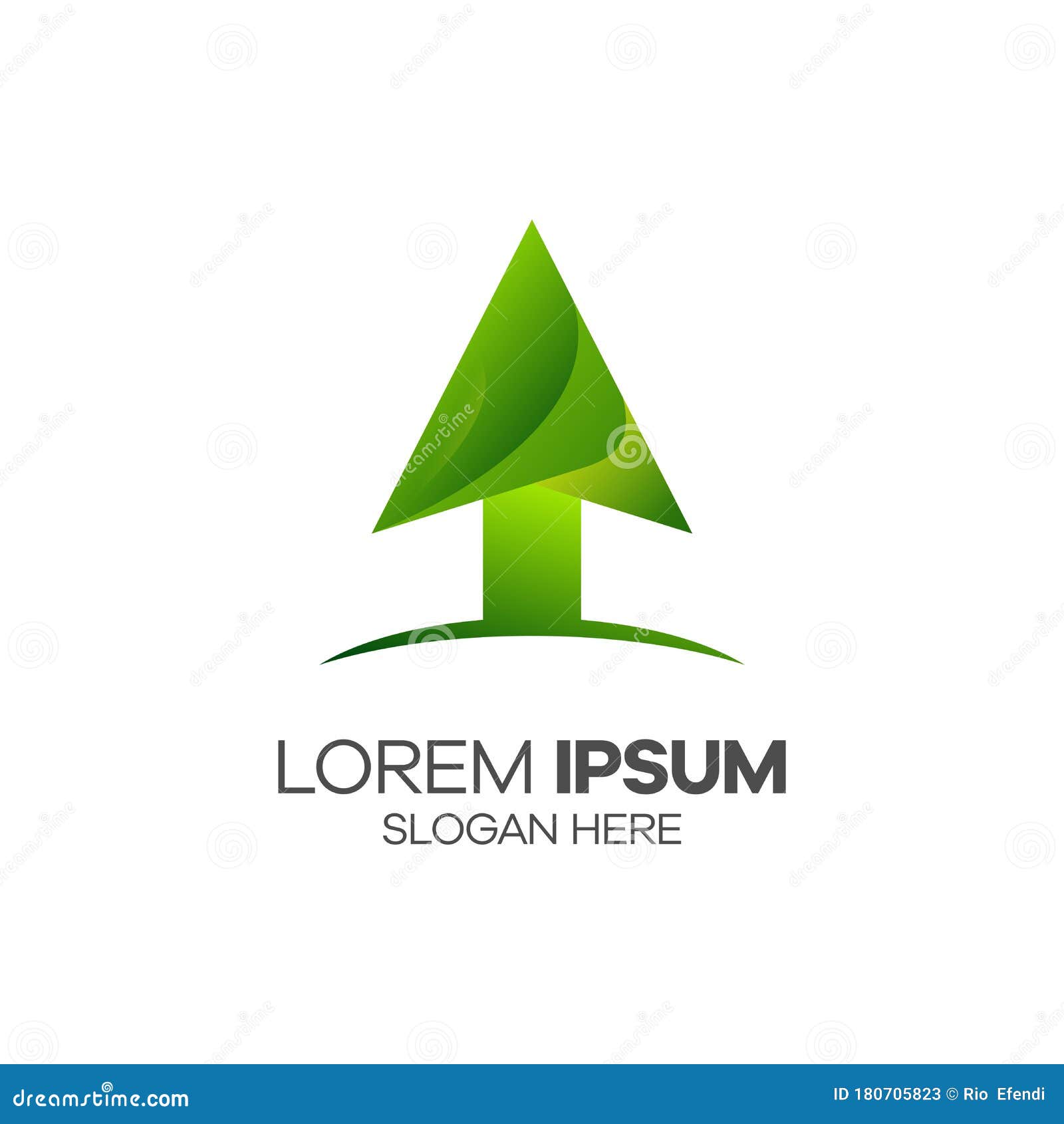 Arrow Up Logo Creative Template Sign Vector Stock Vector - Illustration ...