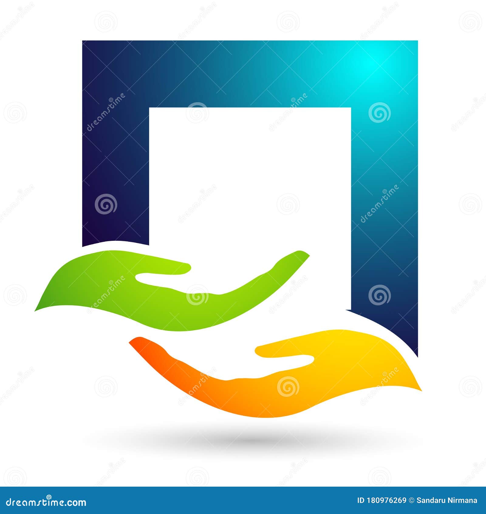 Helping Hands Care Hands Logo Icon Vector Designs on White Background ...