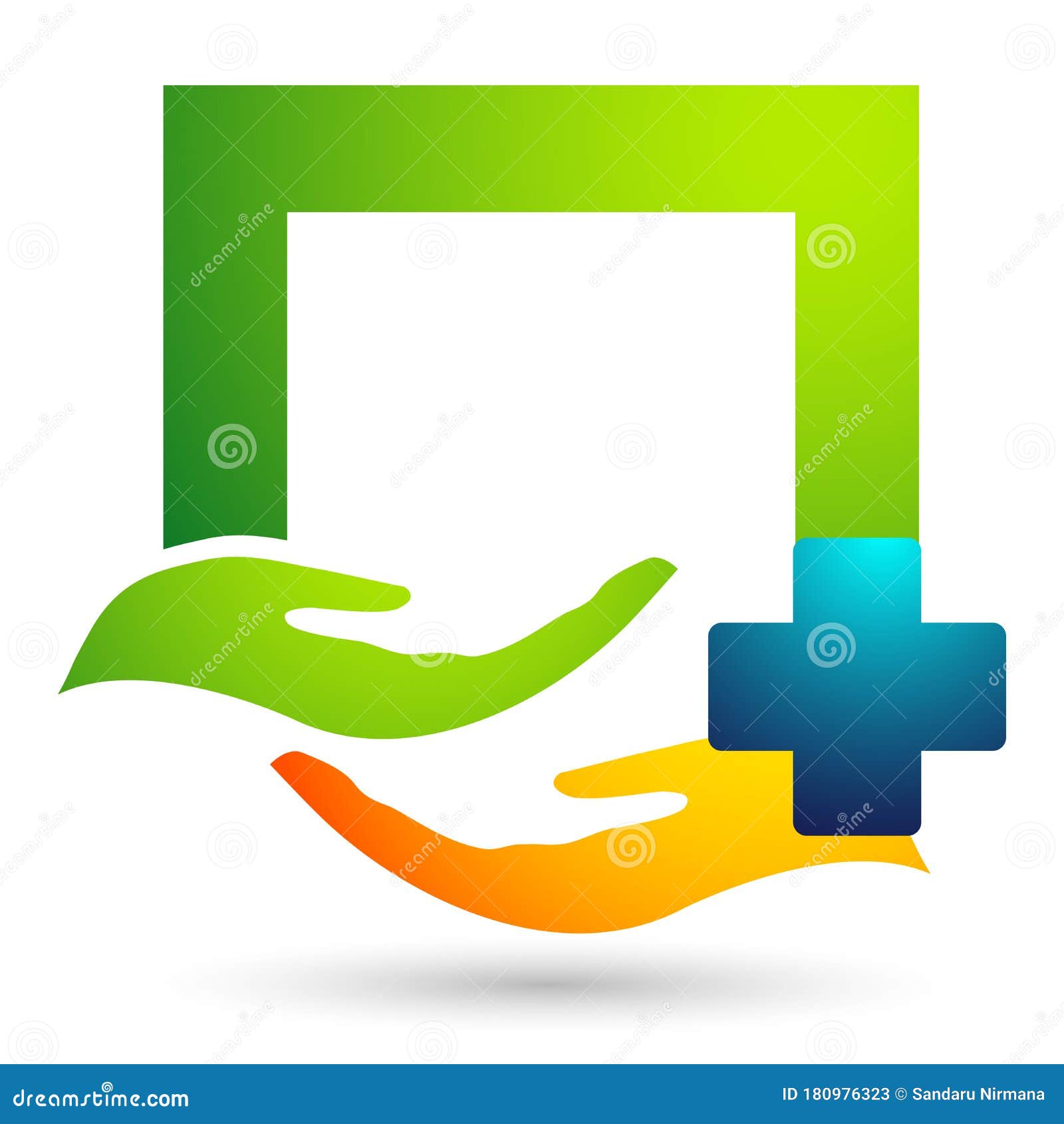 Helping Hands Medical Health Care Hands Logo Icon Vector Designs on ...