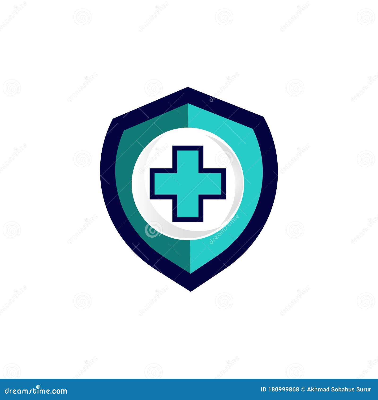 Medical Shield Icon Medical Protection Sign Vector Stock Vector ...