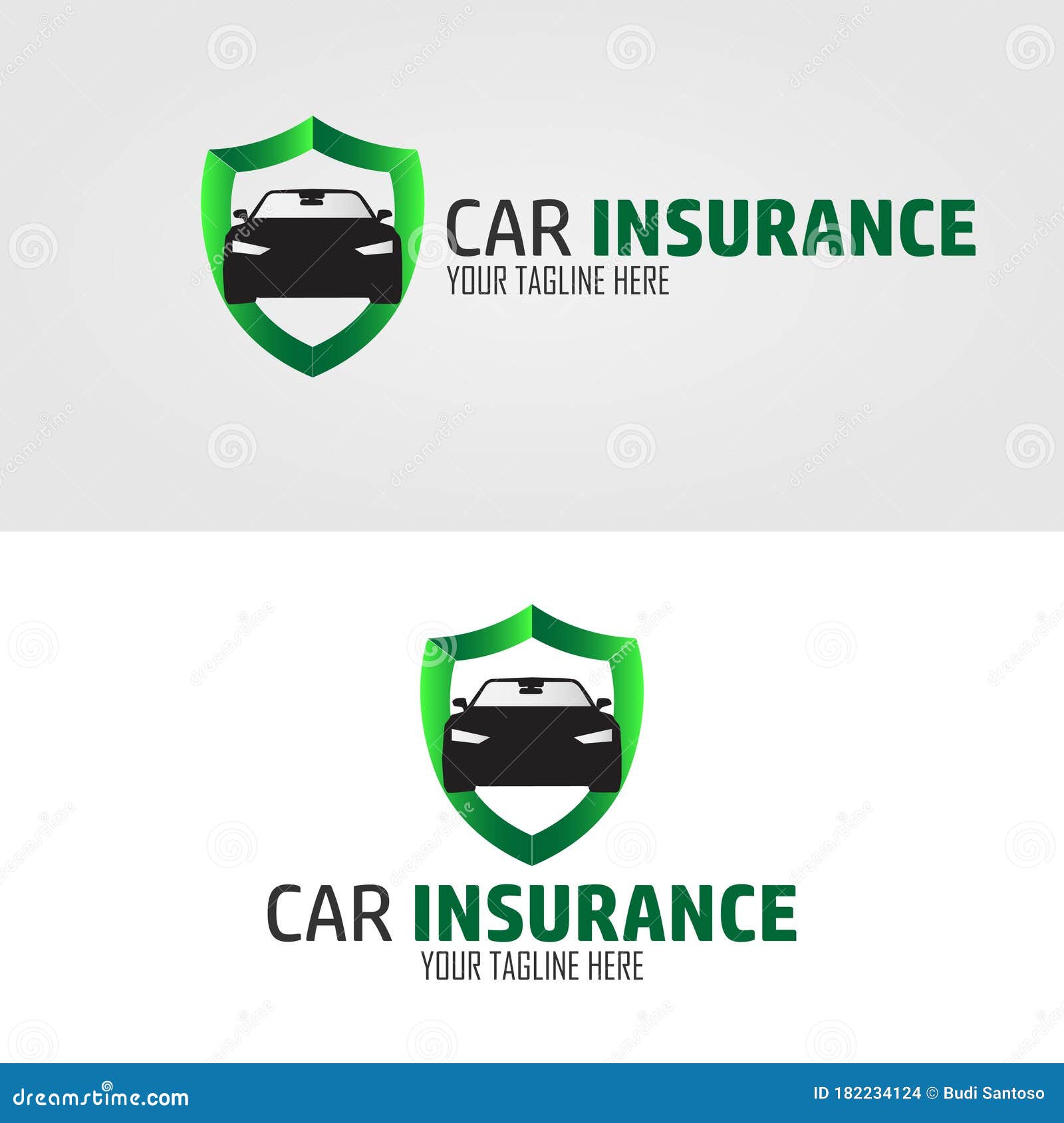Car Insurance Logo Template Design Stock Vector - Illustration of logo ...