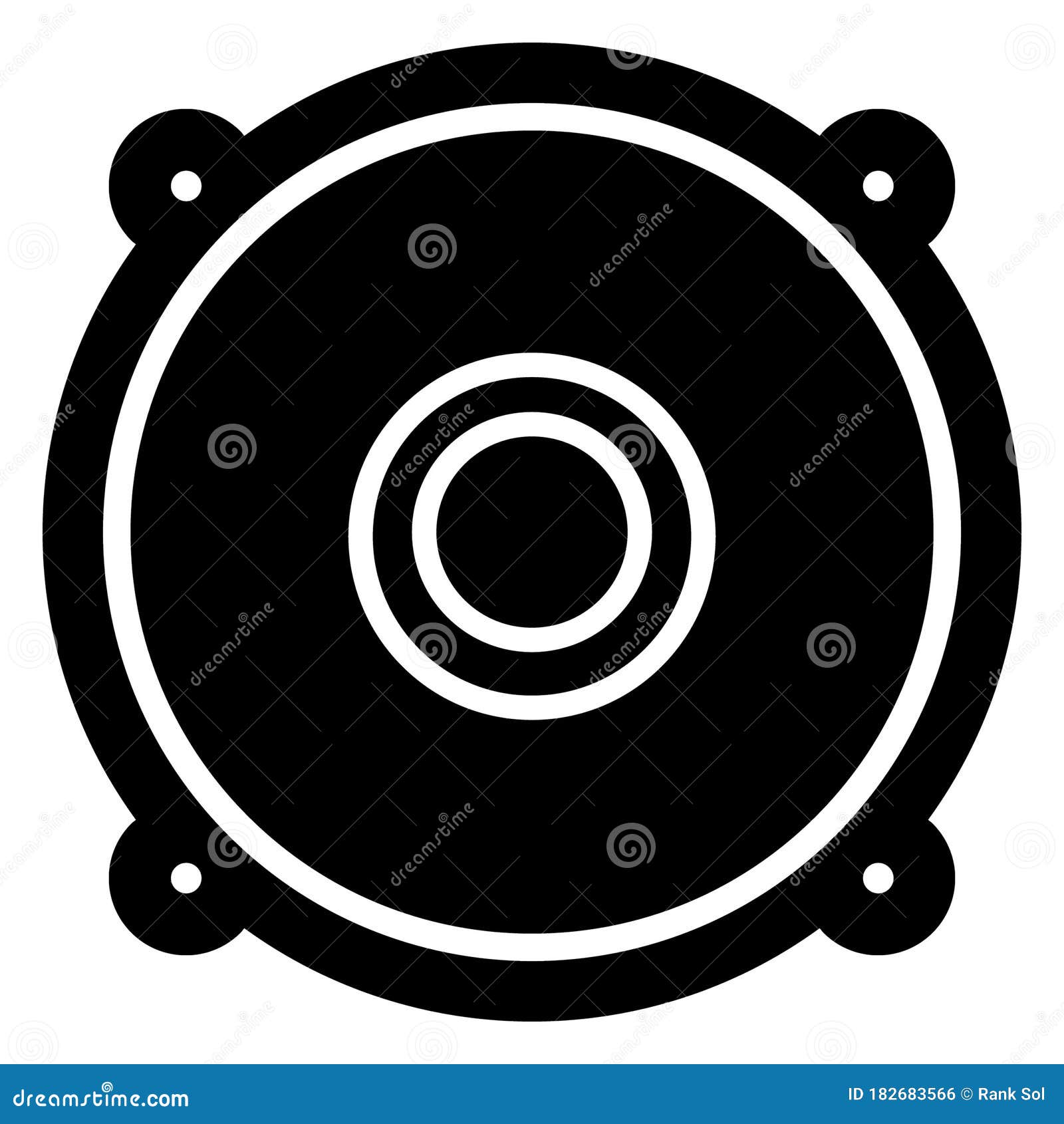 Audio Player, Music Player Line Style Vector Icon Which Can Easily ...
