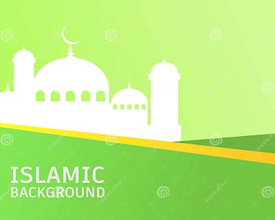 Islamic Background Template Stock Vector - Illustration of midle ...