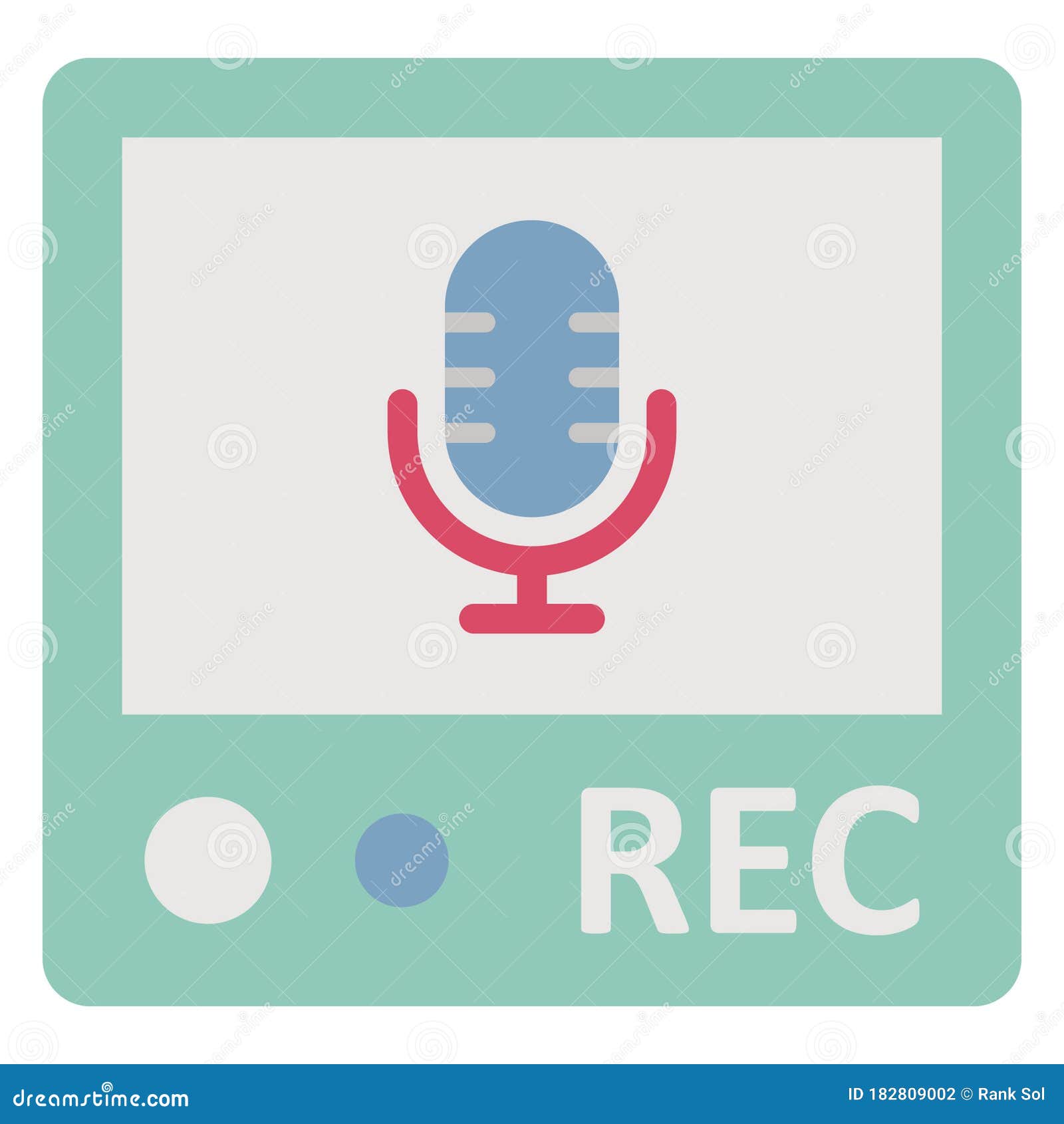 Call Recorder Icon / Logo. Art Illustration | CartoonDealer.com #139867494
