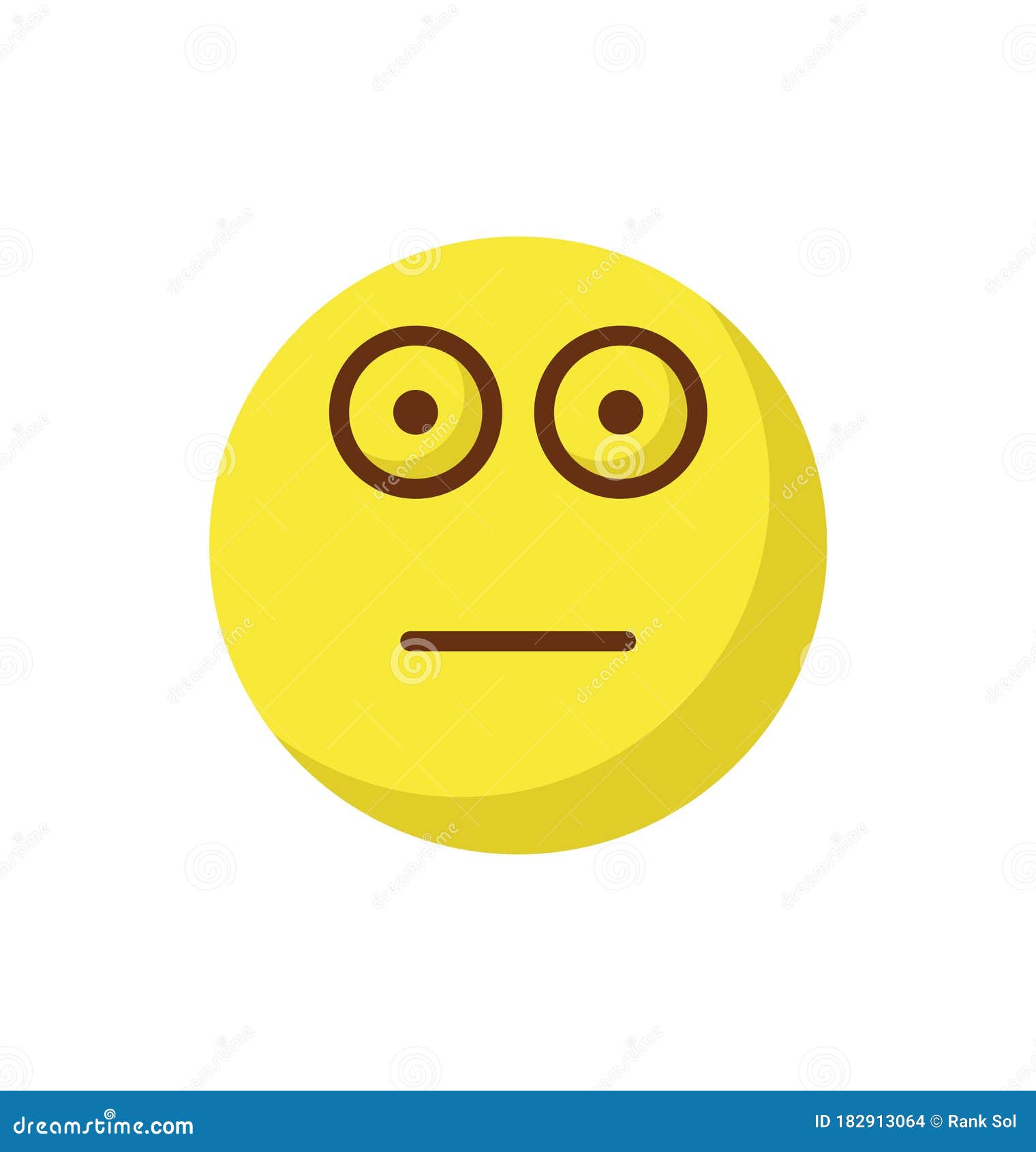 Dull, Emoticons Color Vector Icon Which Can Easily Modify or Edit Stock ...