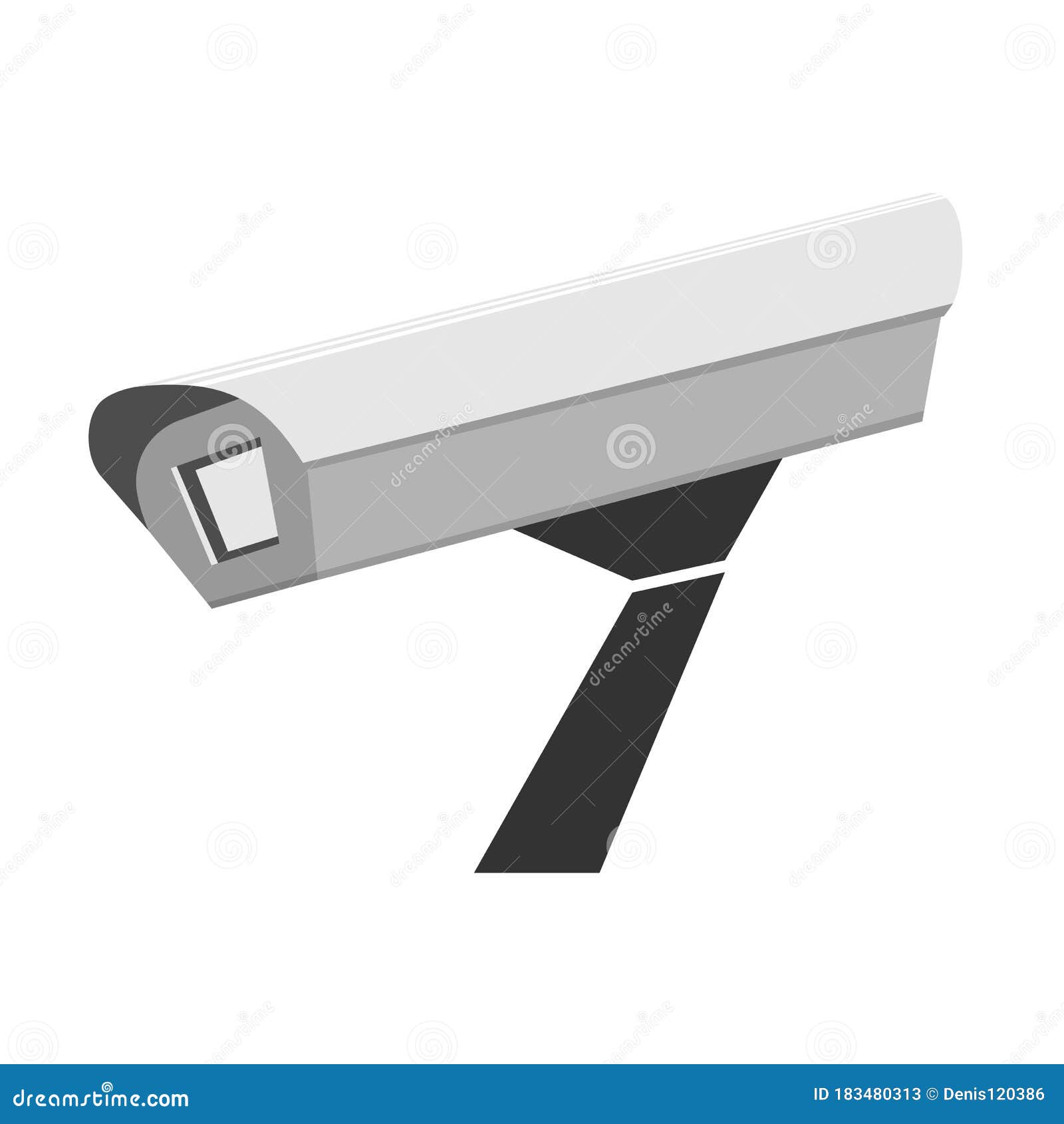 Surveillance Camera. Tracking. Vector Illustration Stock Vector ...