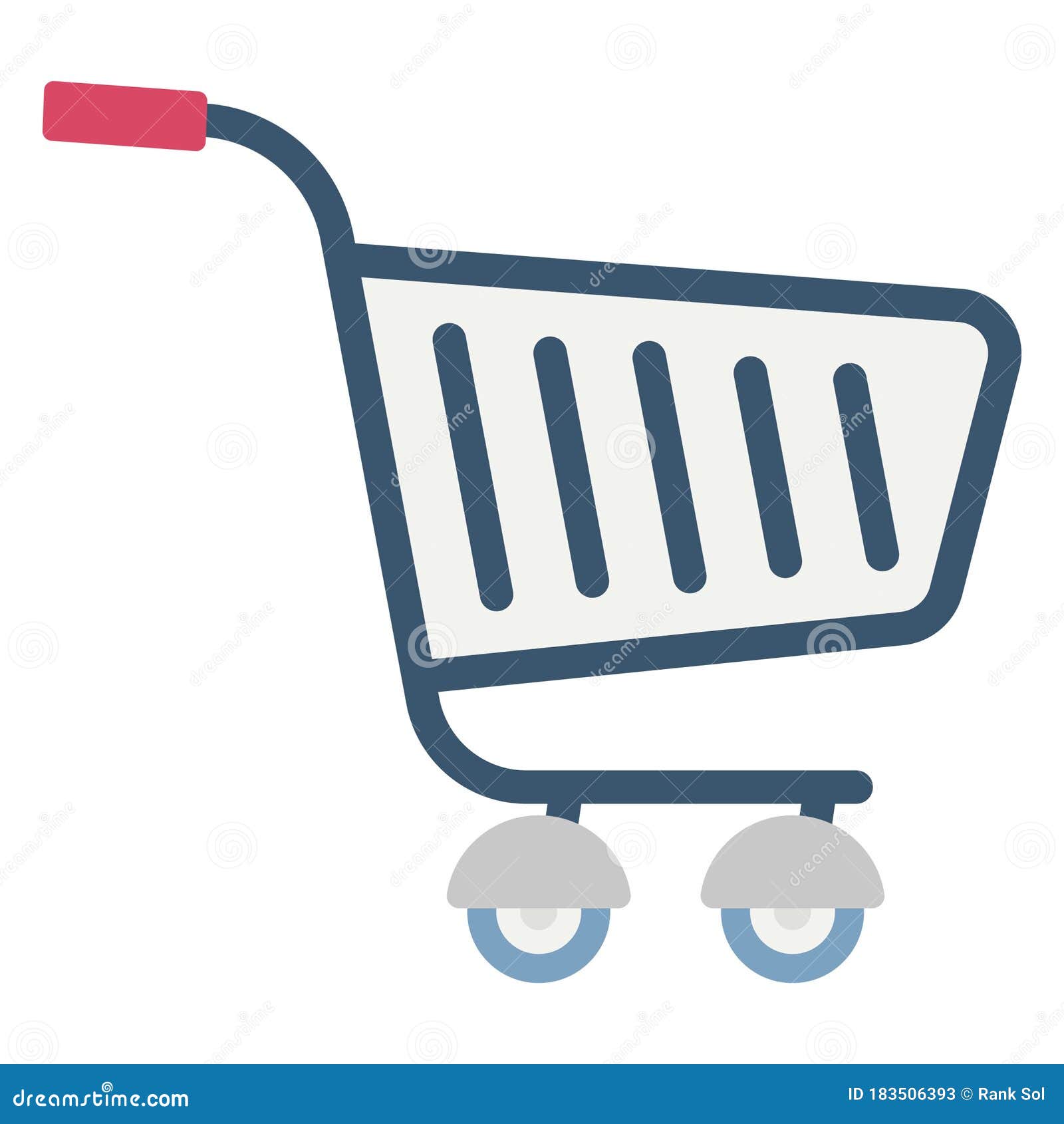 Cart Color Vector Icon Which Can Easily Modify or Edit Stock Vector ...