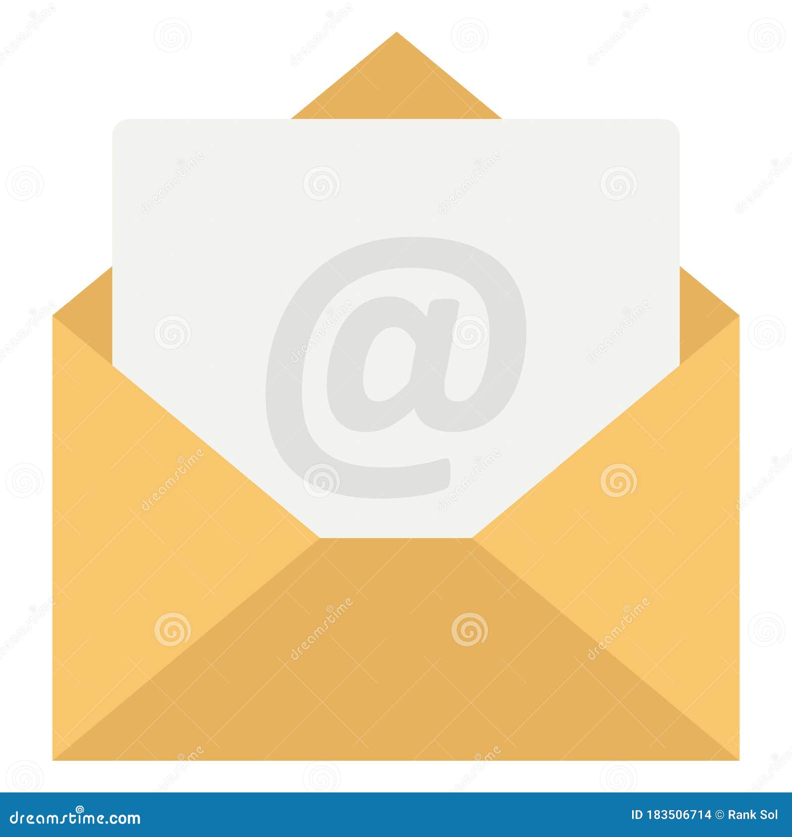 Email Color Vector Icon Which Can Easily Modify or Edit Stock Vector ...