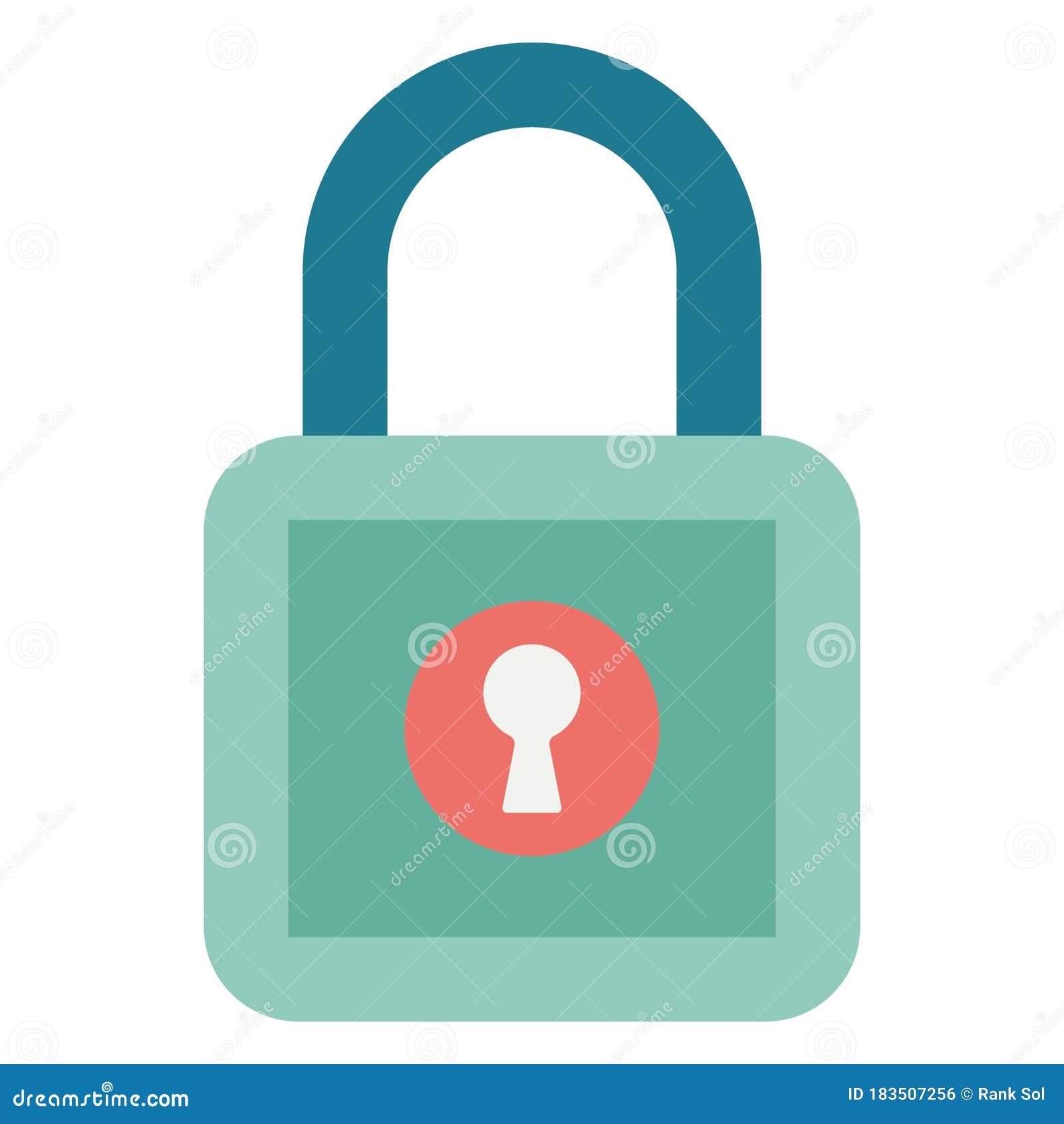 Lock Color Vector Icon Which Can Easily Modify or Edit Stock Vector ...