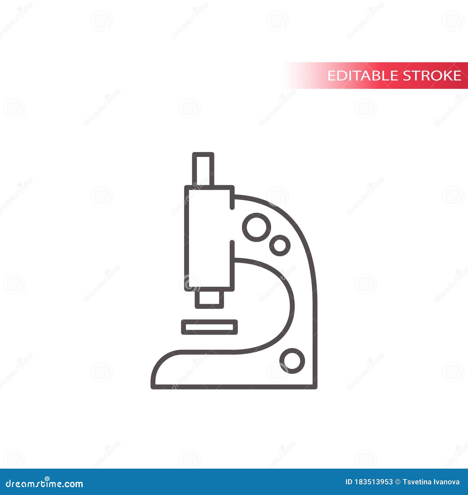 Microscope, Science Laboratory Symbol Stock Vector - Illustration of ...