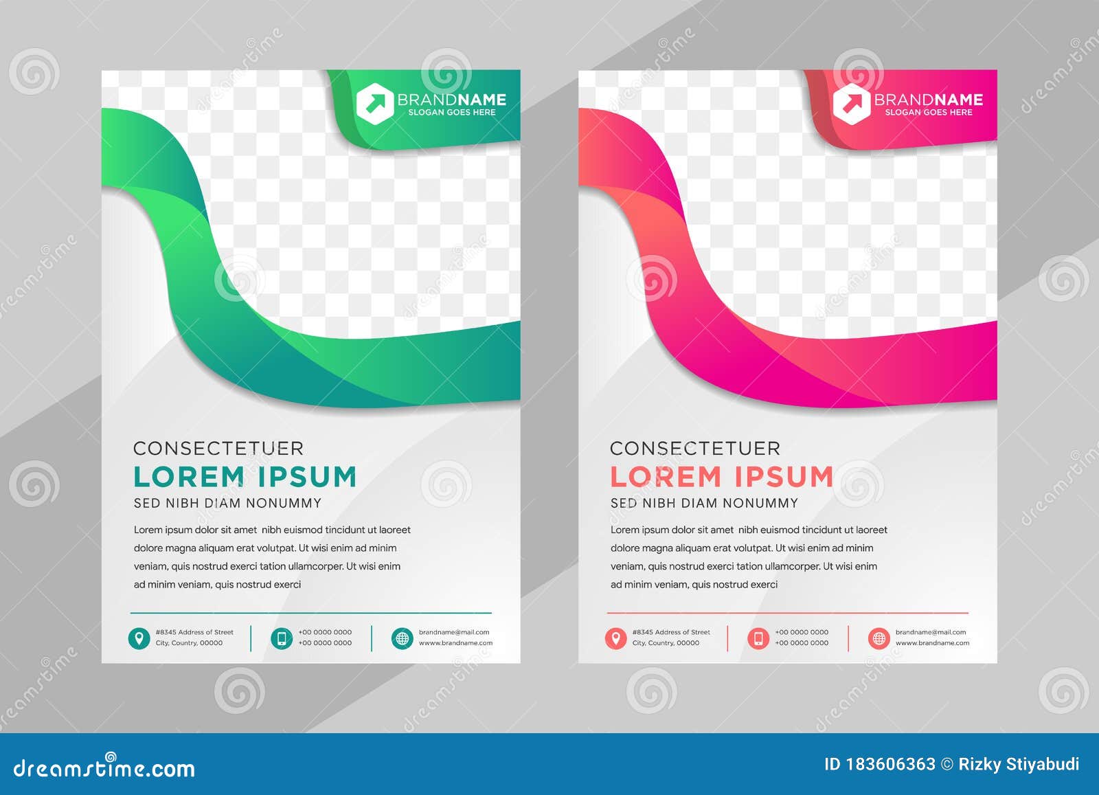 Pink Flyer Design, Leaflet Cover Presentation, Book Cover Template ...