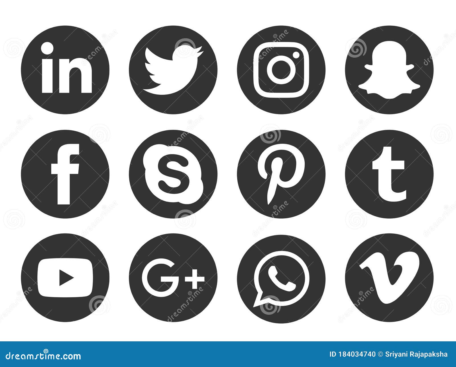 Simple Whatsapp Logo Icon. Vector Illustration | CartoonDealer.com ...