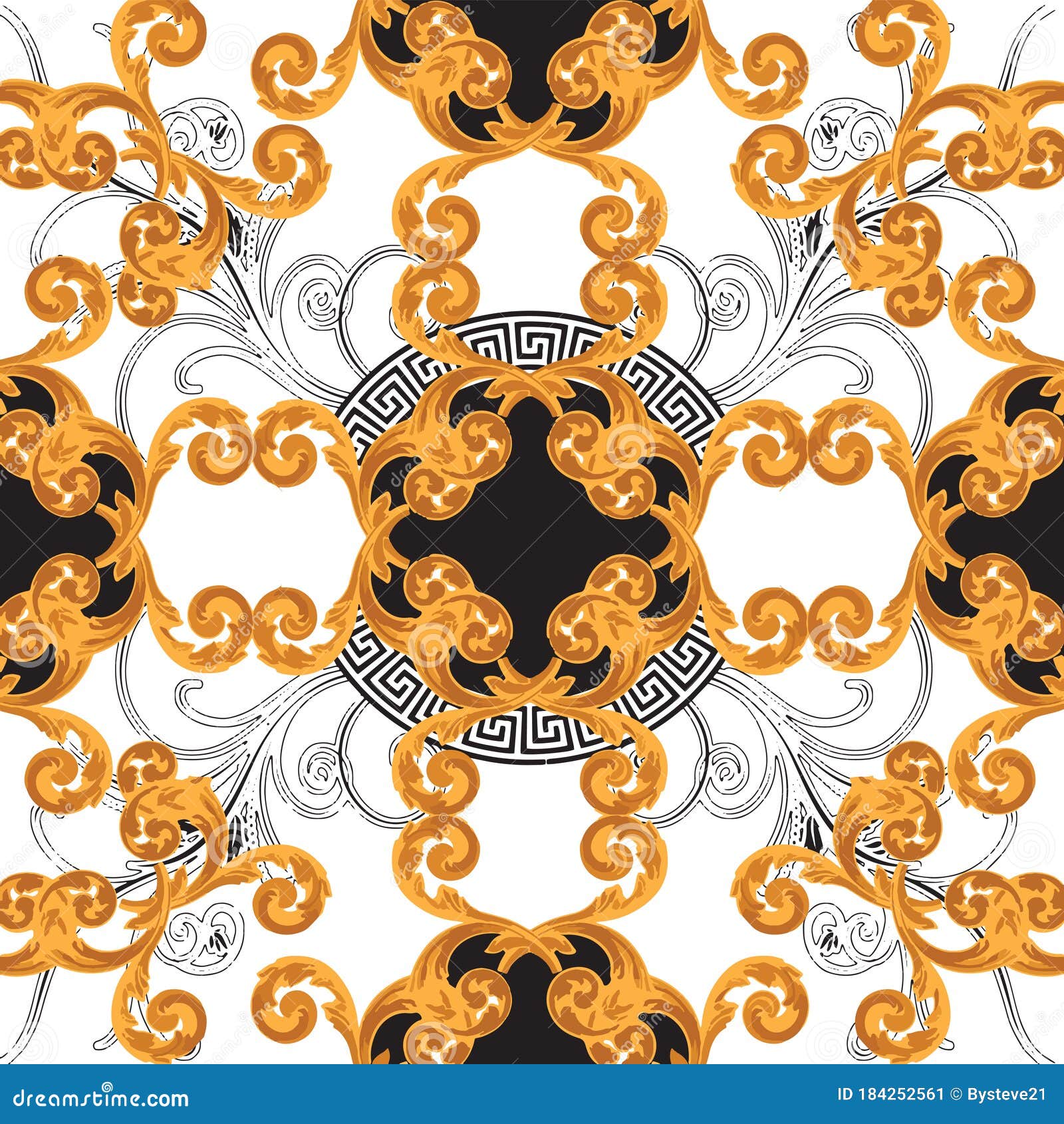 Greek Key Design. Seamless Greek Texture Pattern. Vector Illustration ...