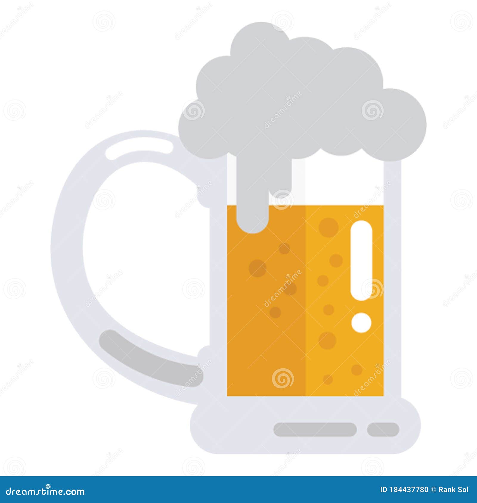 Ale Color Vector Icon Which Can Easily Modify or Edit Icon Stock Vector ...