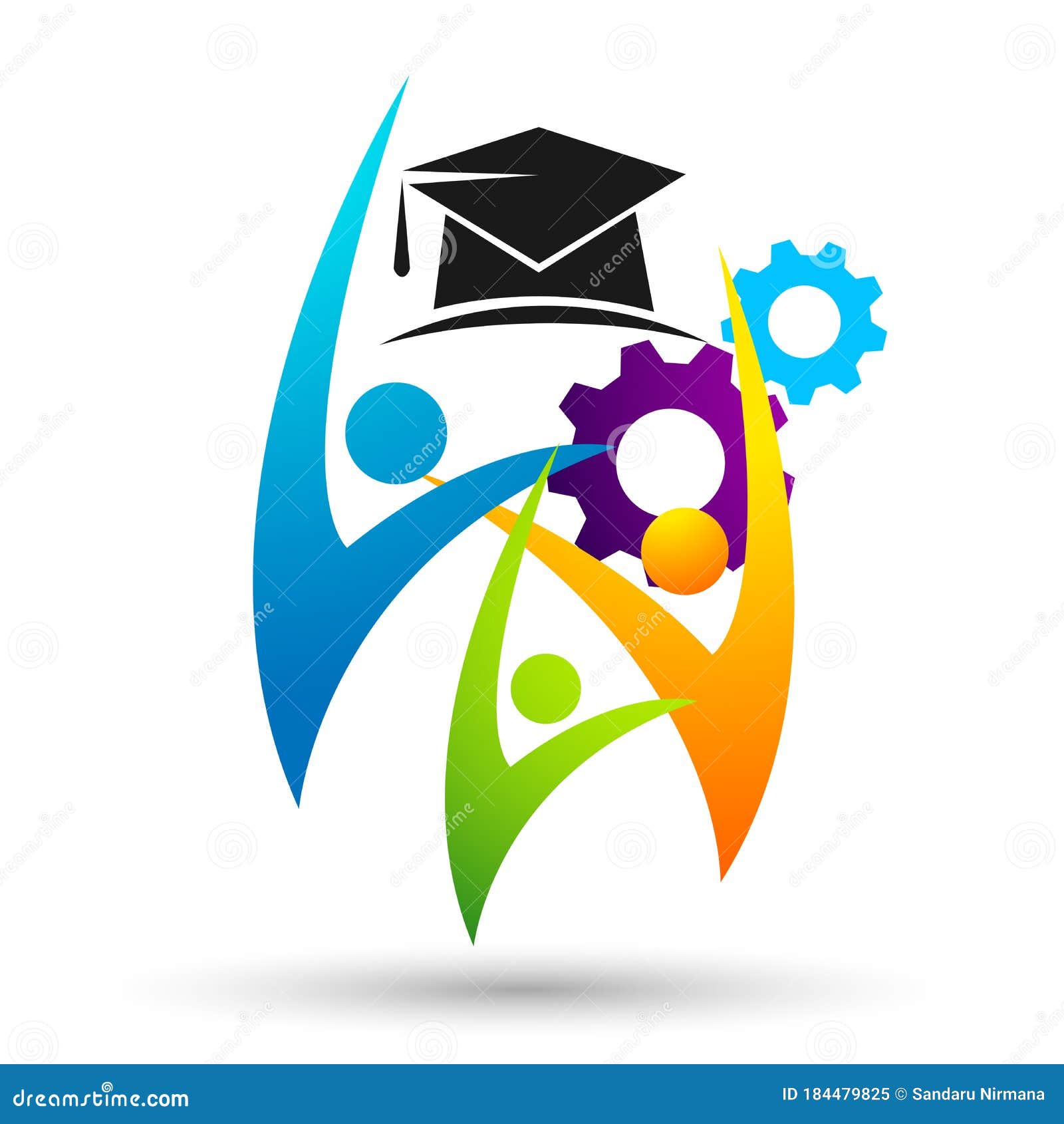 Graduates People Academic World Education Students Logo Icon Successful ...