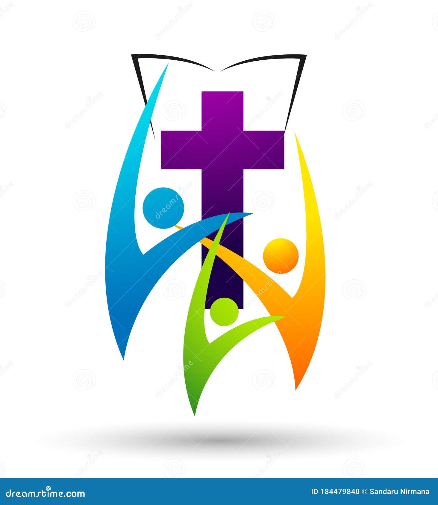 People Union Heart Shape Work Home Logo Celebrating Happyness Logo/Love ...