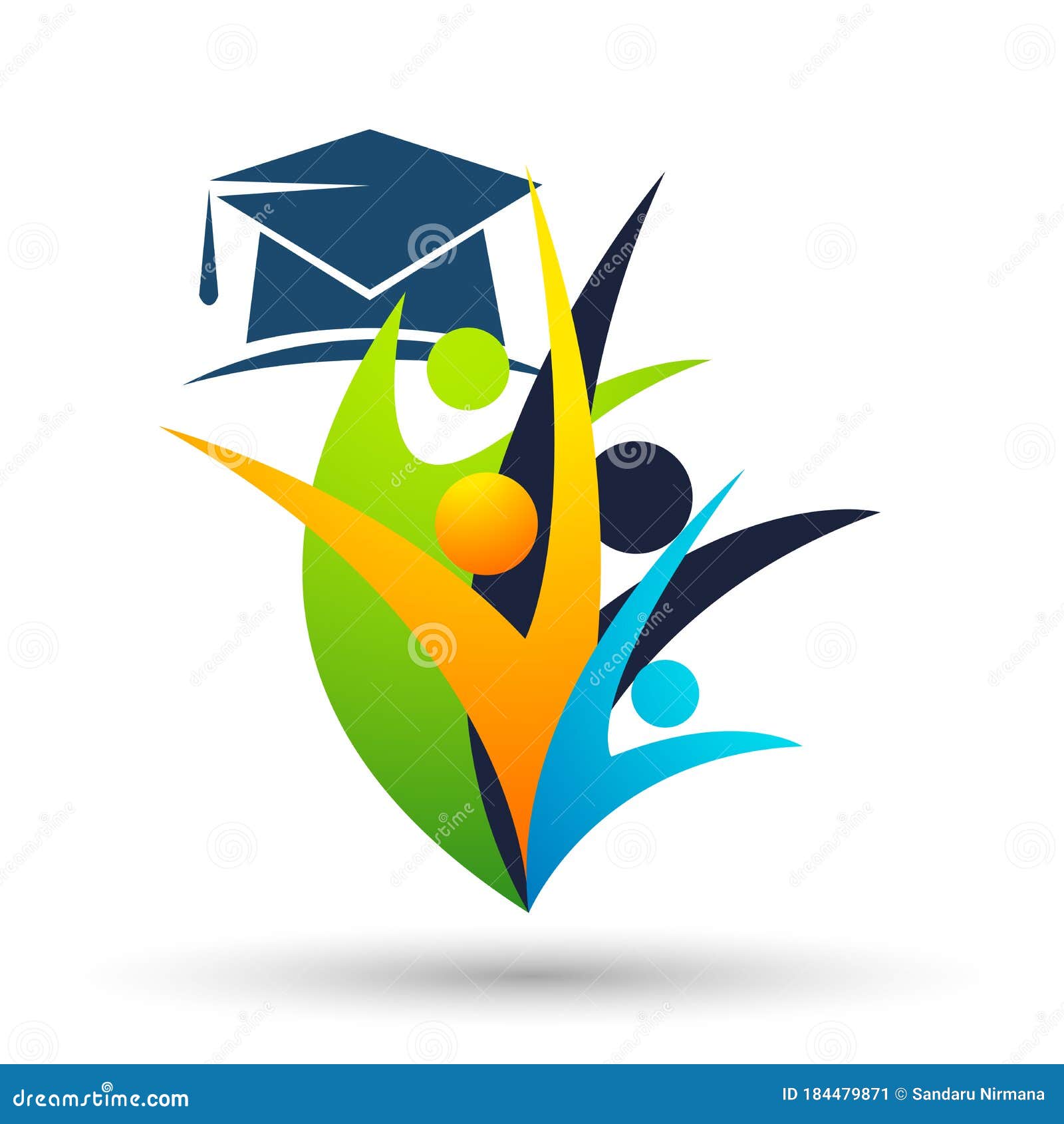 Graduates People Academic World Education Students Logo Icon Successful ...