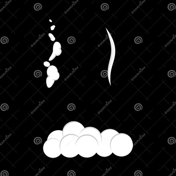 Smoke. Types of Smoke, Vector Illustration Stock Vector - Illustration ...