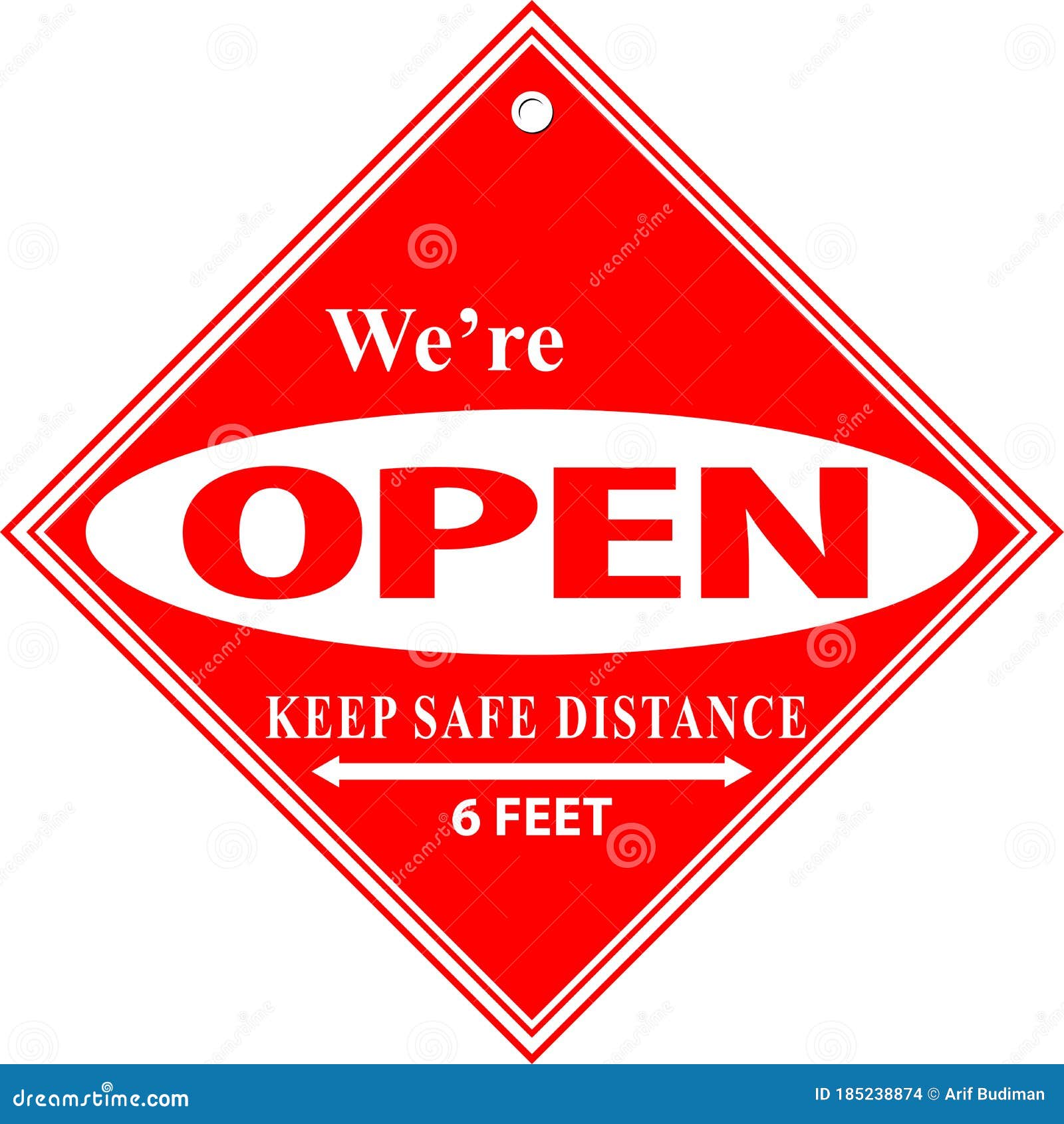 New Normal . New Normal Square Sign. New Normal Red Background Stock ...