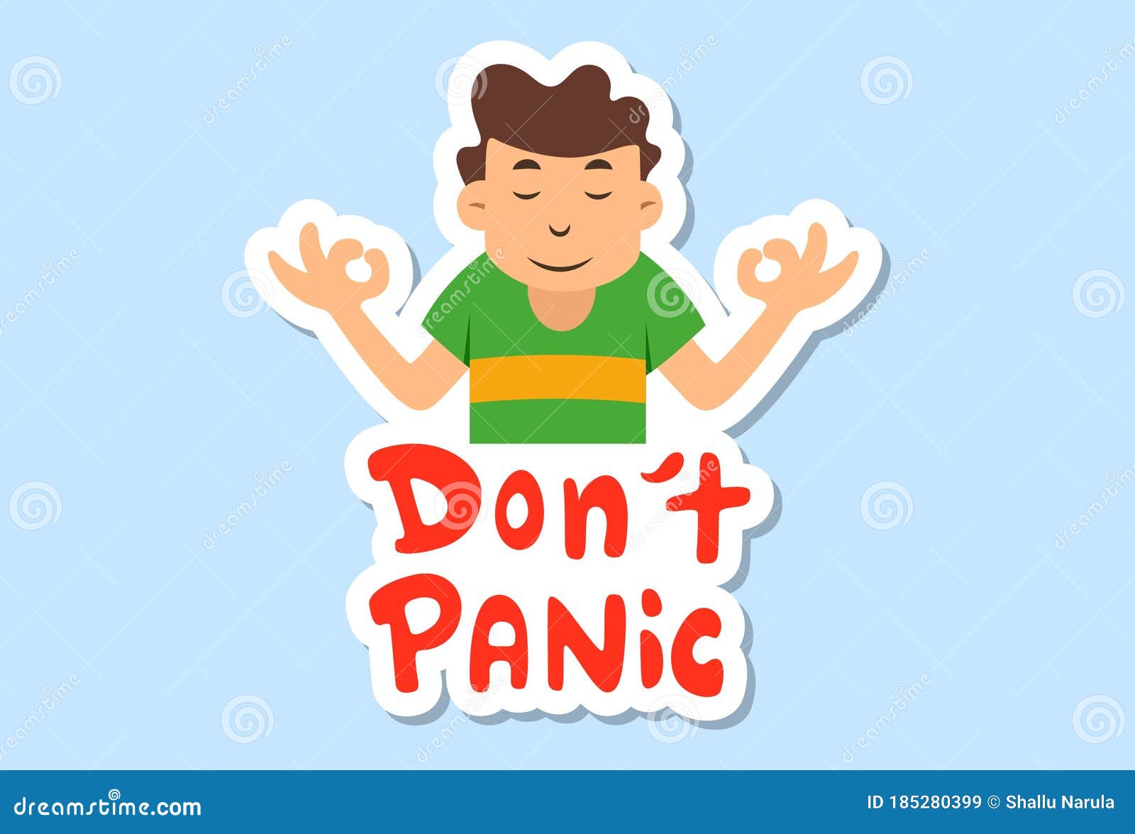 Vector Cartoon Illustration of Man Stock Vector - Illustration of kids ...