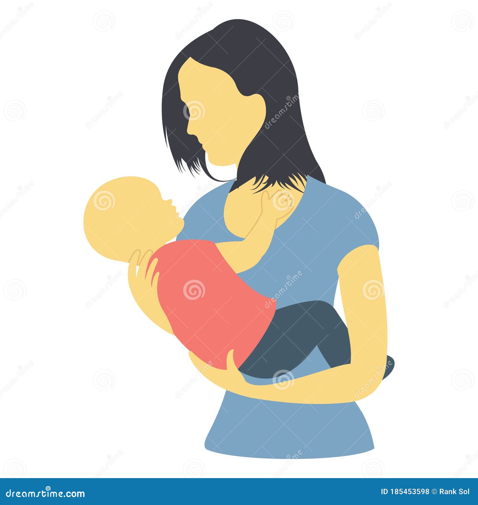 Cartoon, Child Vector Icon Which Can Easily Modify or Edit Stock Vector ...