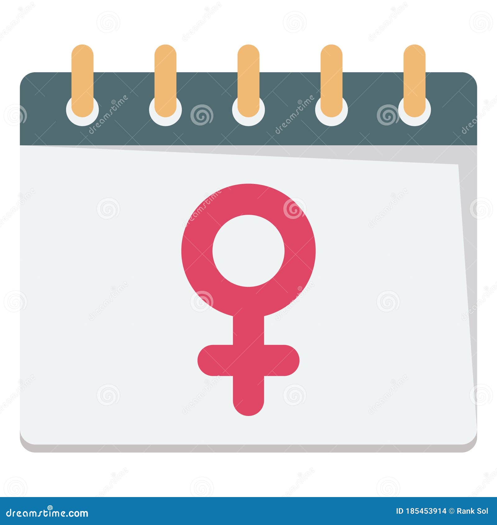 Gender on Calendar, Date Vector Icon Which Can Easily Modify or Edit ...