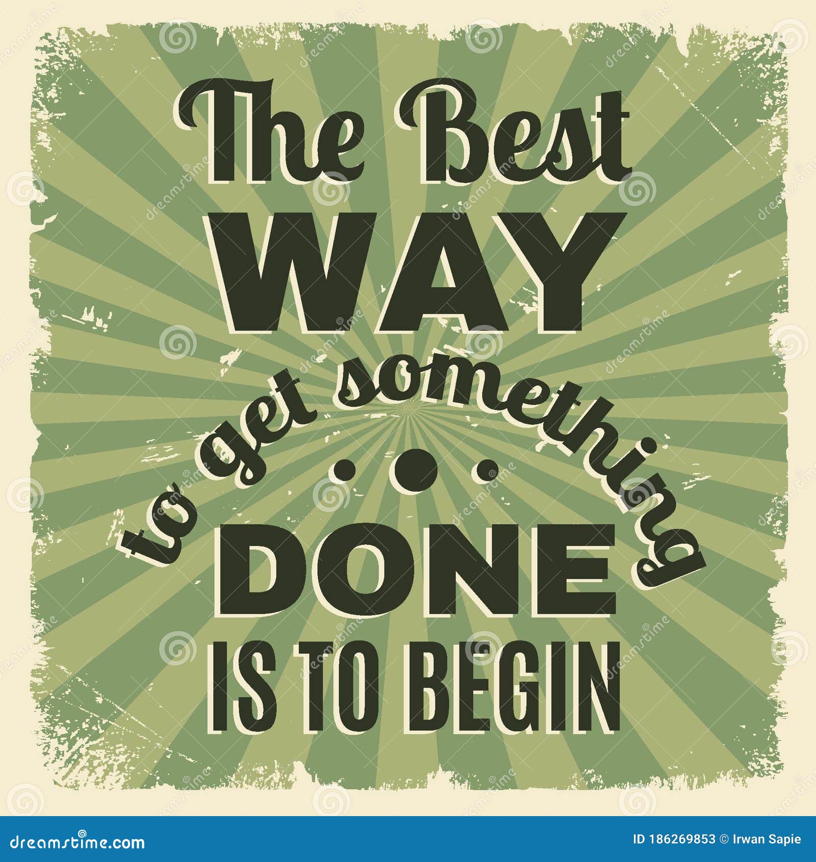 Quotes - the Best way stock vector. Illustration of advice - 186269853