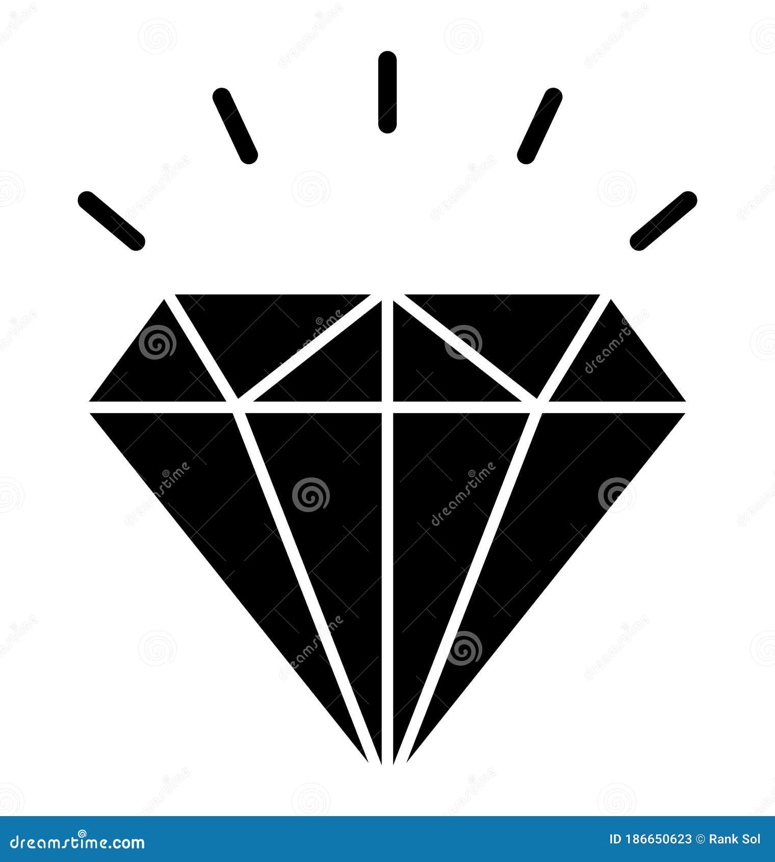 Bright Glyph Style Vector Icon Which Can Easily Modify or Edit Stock ...