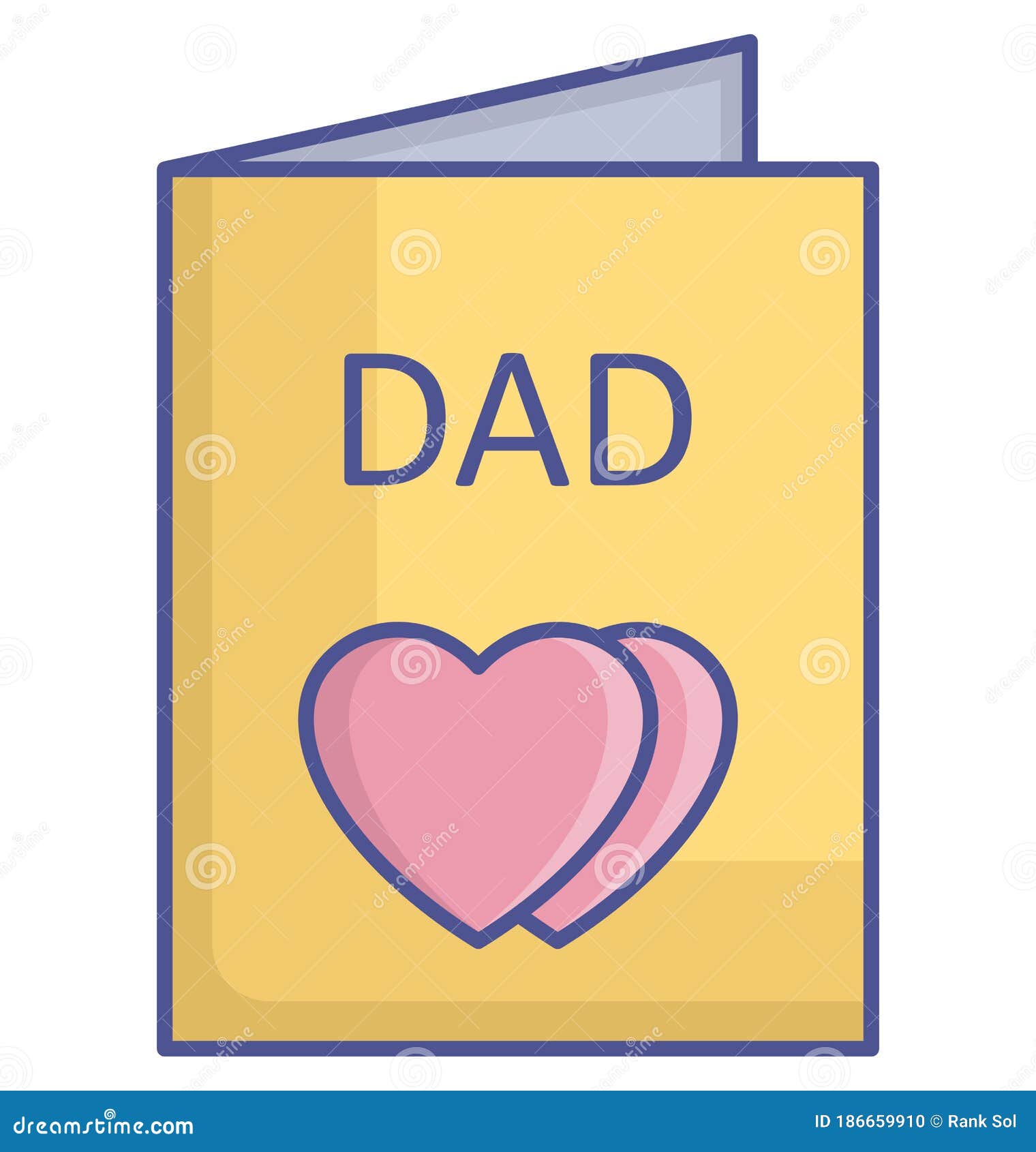 Father`s Day Card With Product Display Cylindrical Shape And Gift Box ...