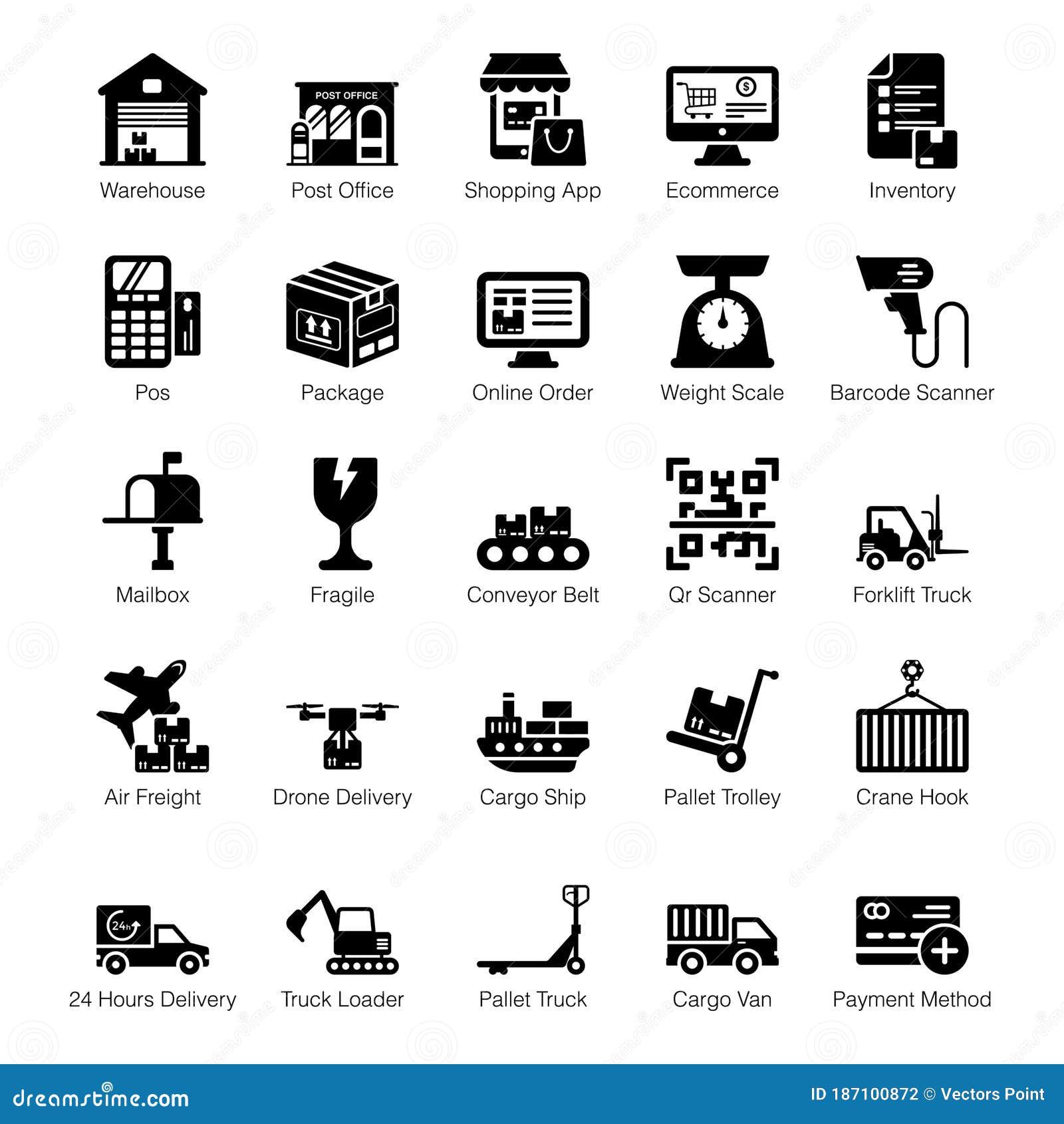 Creative Export Import Store Logo Design Template With Circle And Lines ...