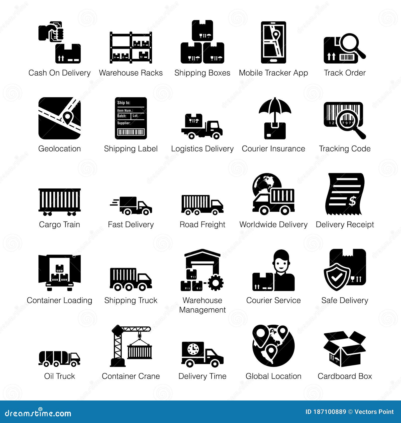 Creative Export Import Store Logo Design Template With Circle And Lines ...