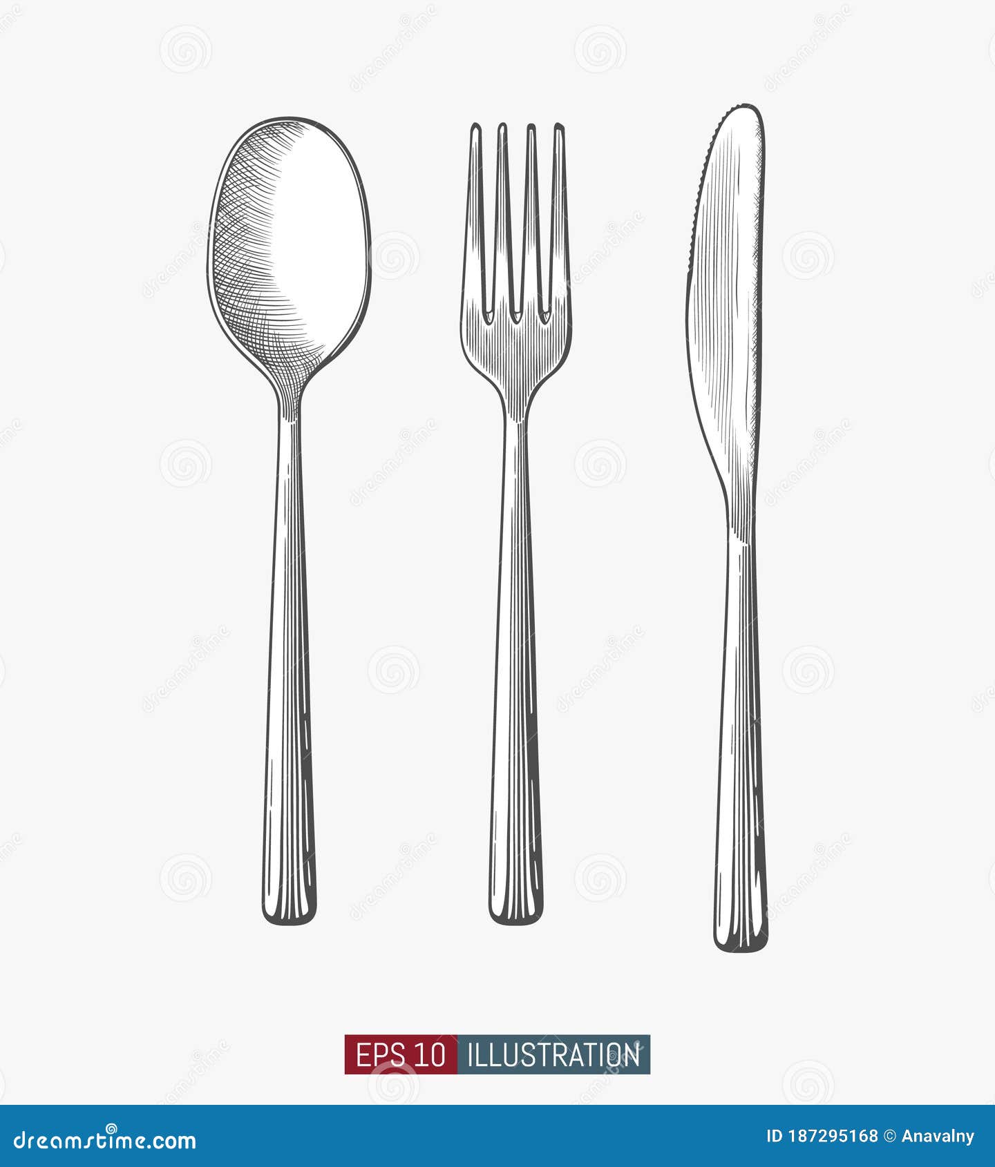 Modern Spoon Inspired By Mondrian: Renate Mcdonald Stock Photography ...