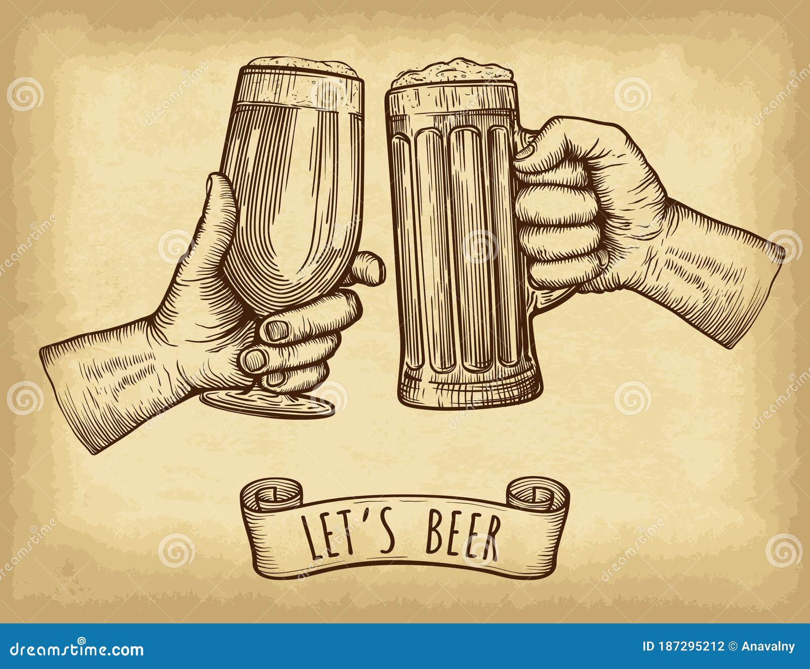 Two Clinking Beer Mugs With Fly Off Foam Icon Cartoon Vector ...