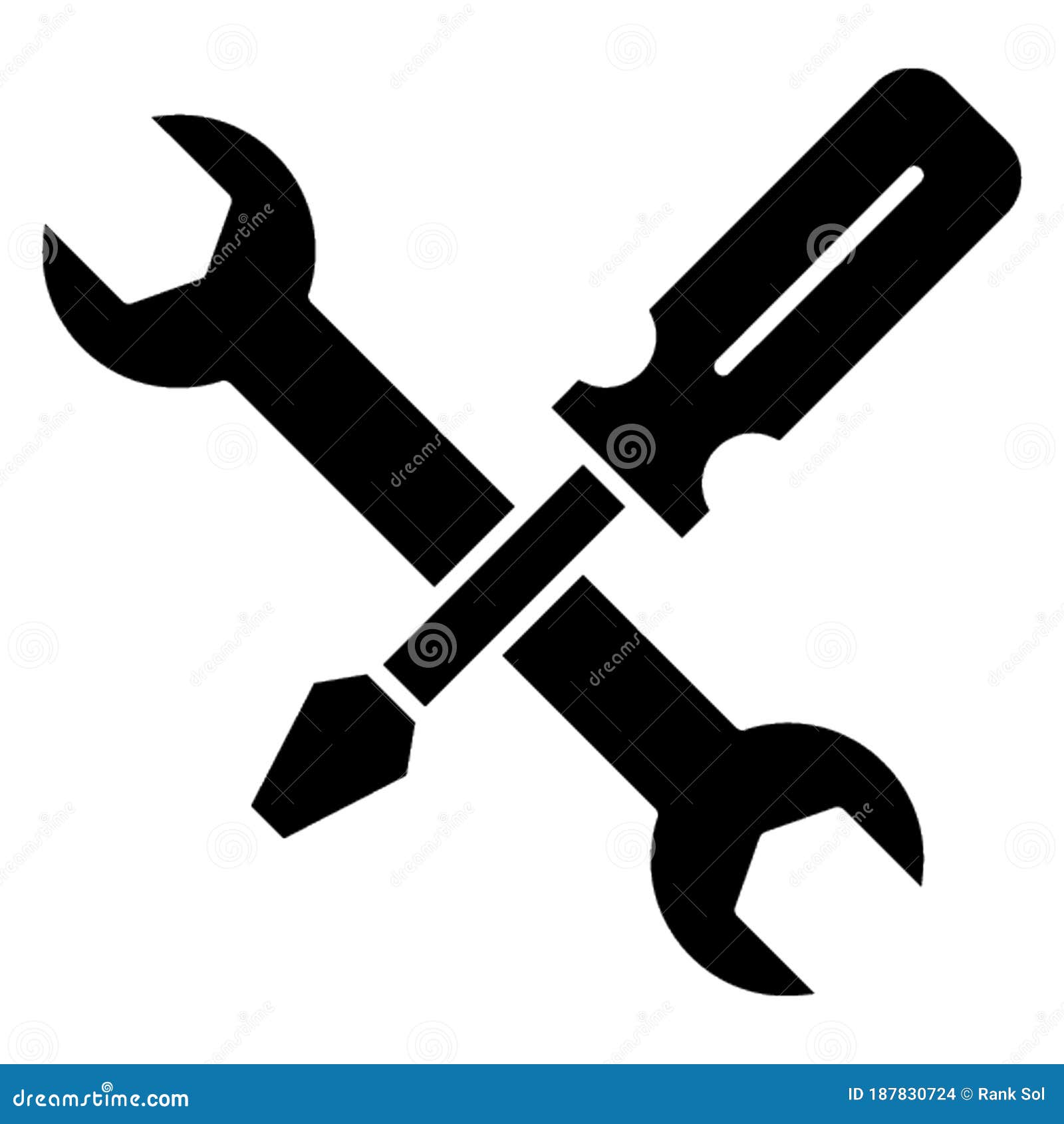 Garage Tools Glyph Style Vector Icon Which Can Easily Modify or Edit ...