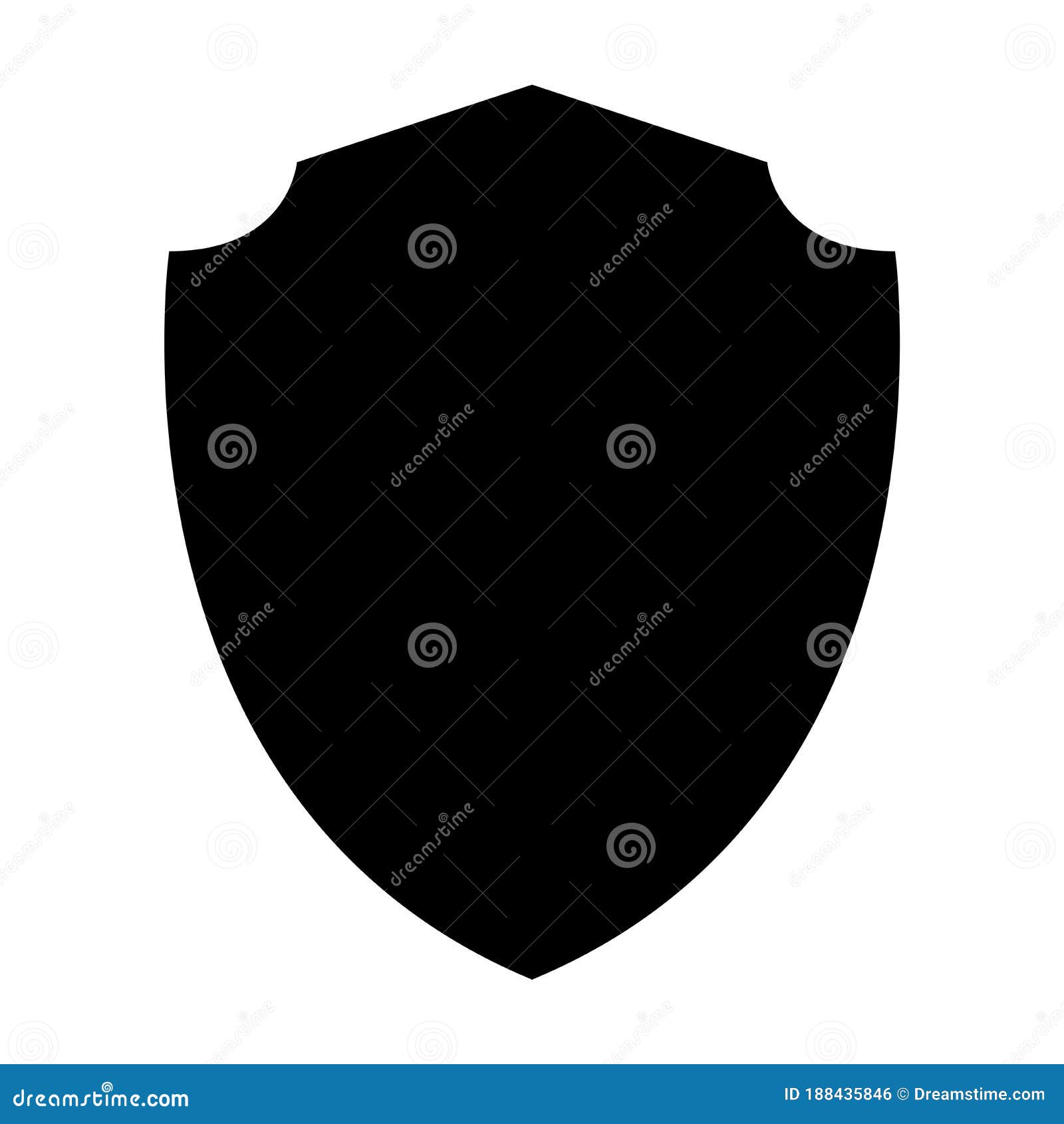 Flat Shield Vector Design Iconic Stock Vector - Illustration of ...