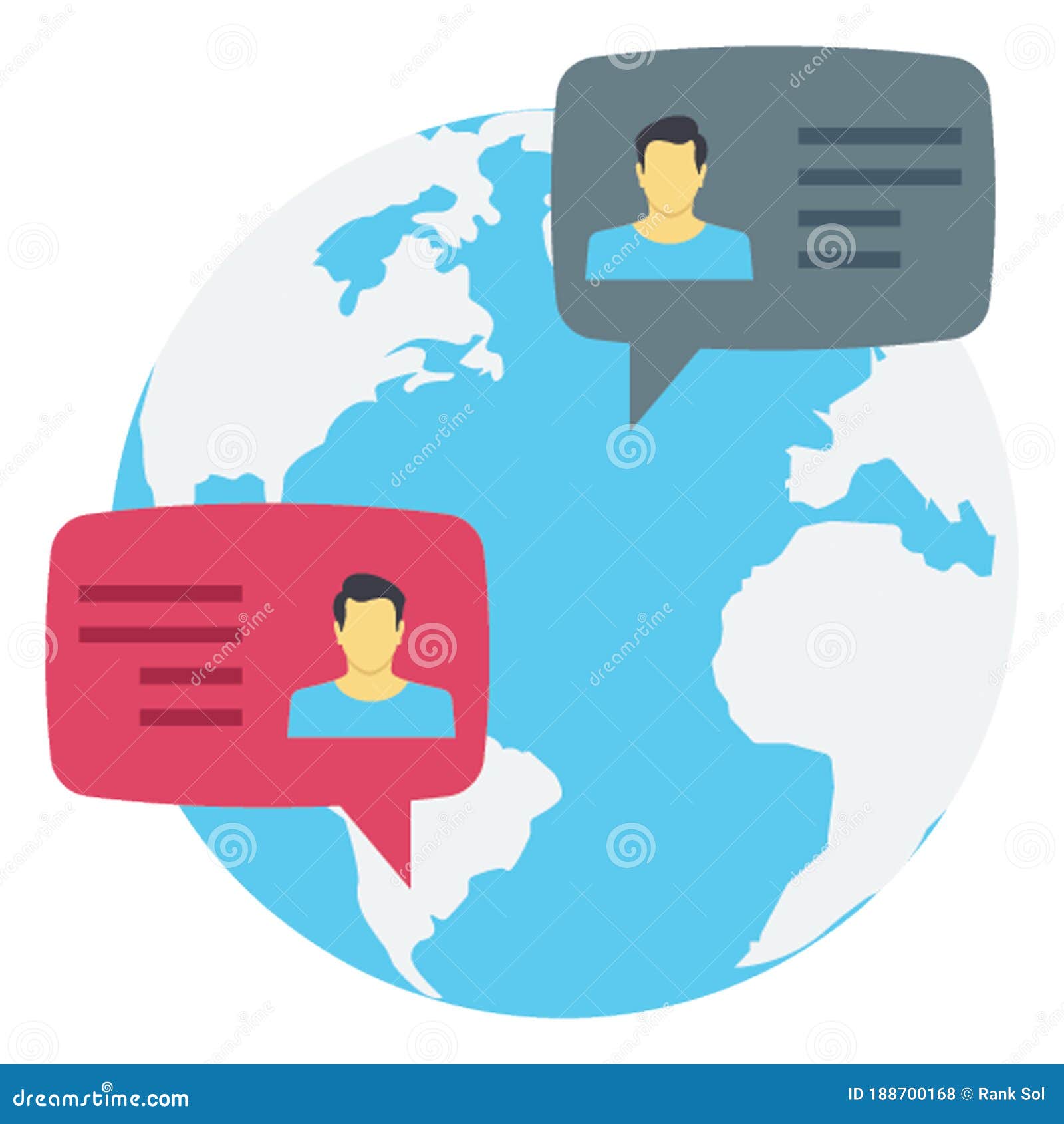 Worldwide Connection Vector Icon Which Can Easily Modify or Edit Stock ...