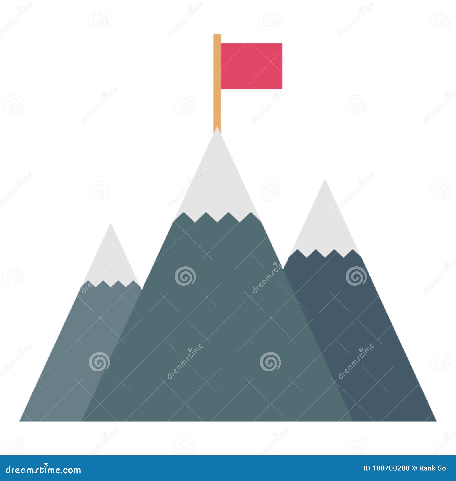 Goal Vector Icon Which Can Easily Modify or Edit Stock Vector ...