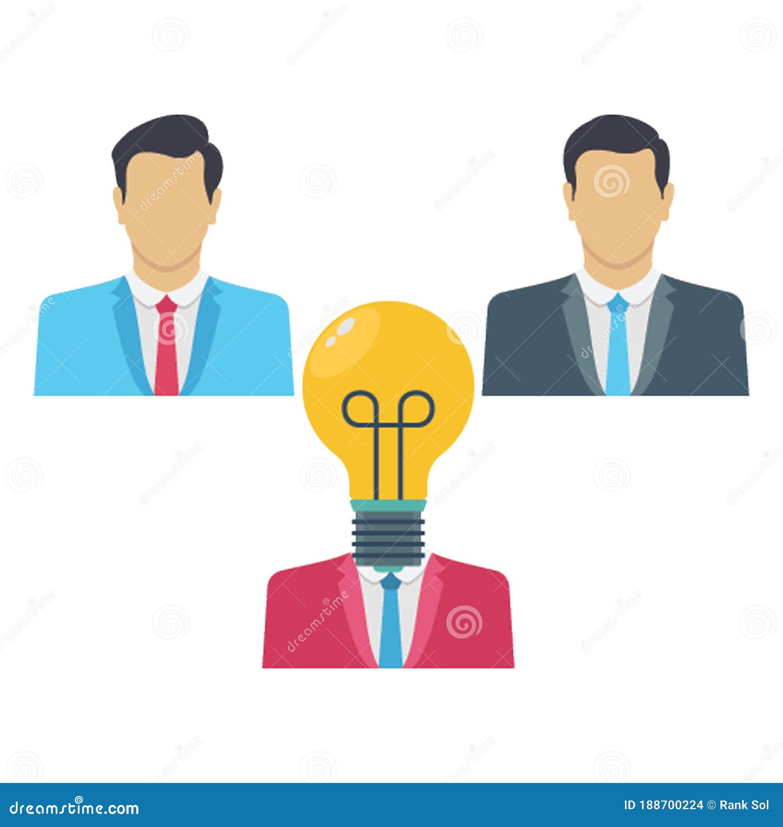 Creative Team Vector Icon Which Can Easily Modify or Edit Stock Vector ...