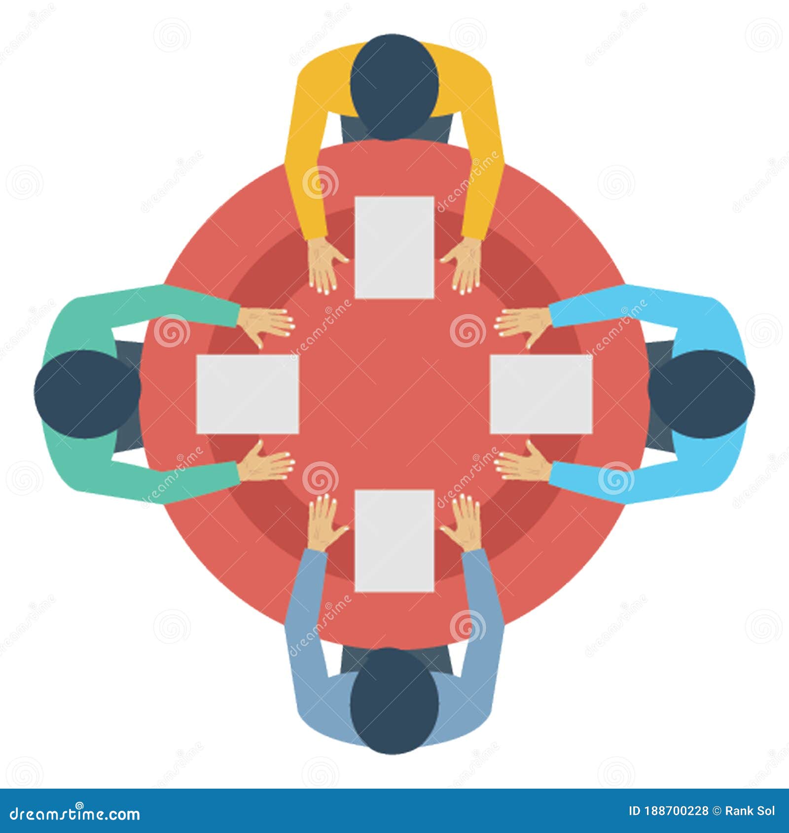 Table Talk Vector Icon Which Can Easily Modify or Edit Stock Vector ...