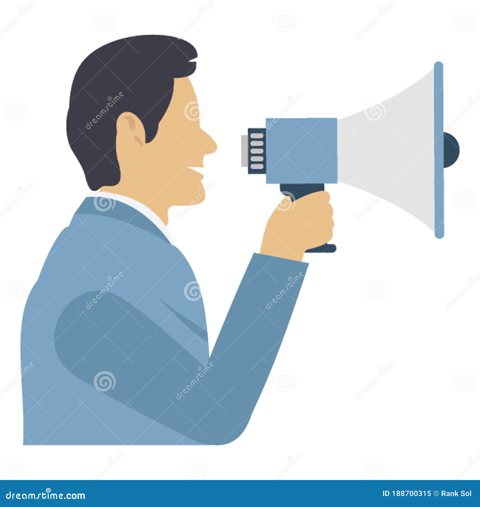 Announce Vector Icon Which Can Easily Modify or Edit Stock Vector ...