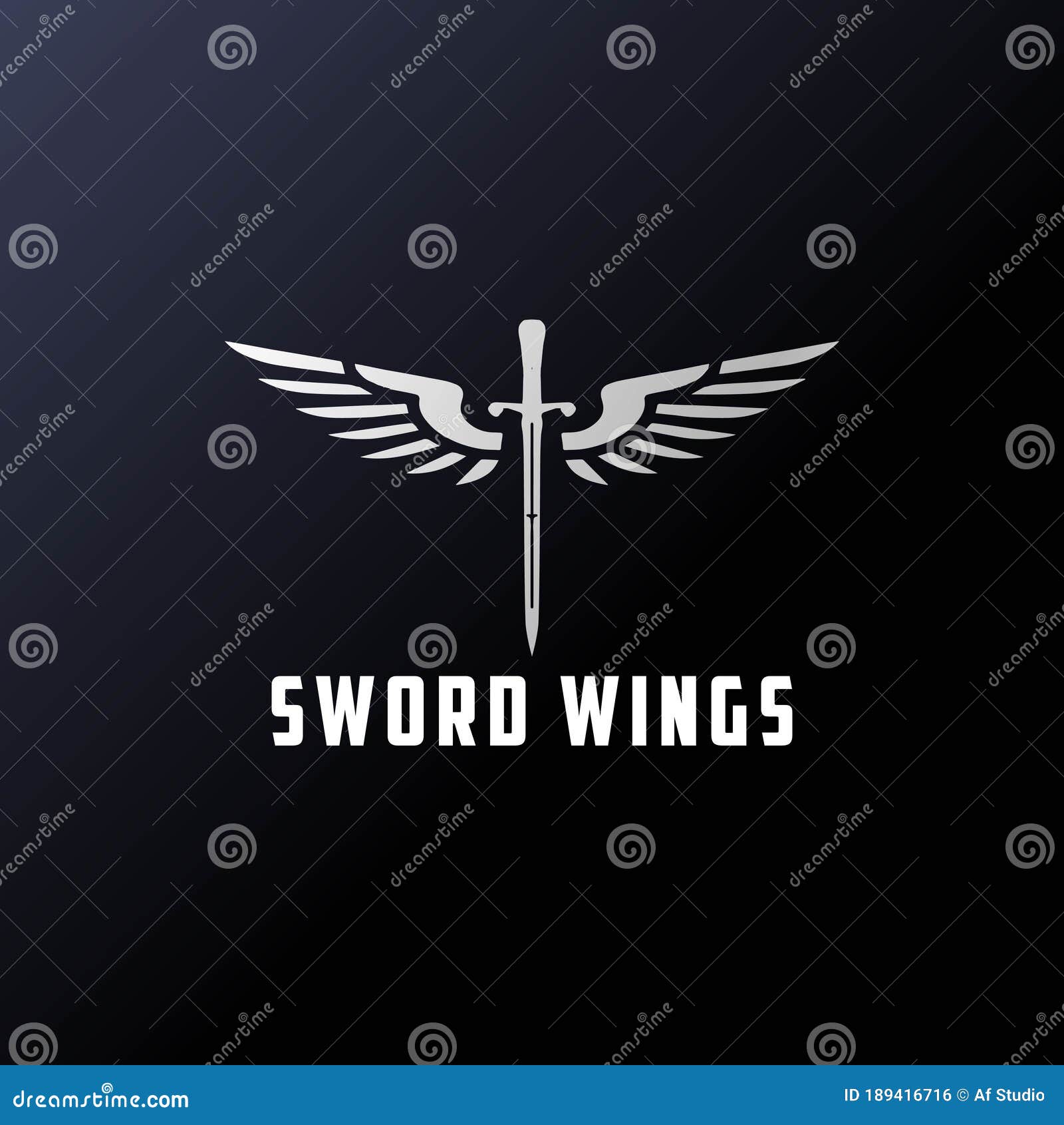 Vintage Sword Vector Badges And Labels Or Logo Set | CartoonDealer.com ...