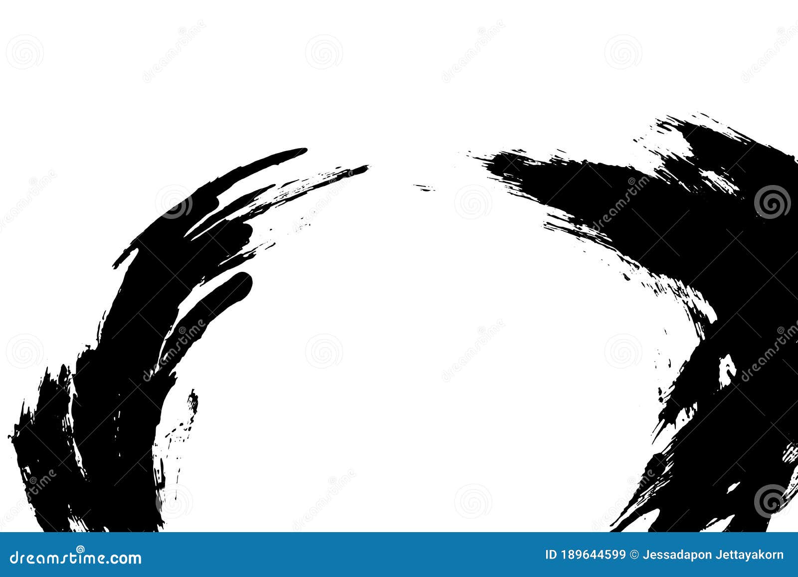 Texture Vector Abstract Japanese Ink Drops on White Paper Background ...