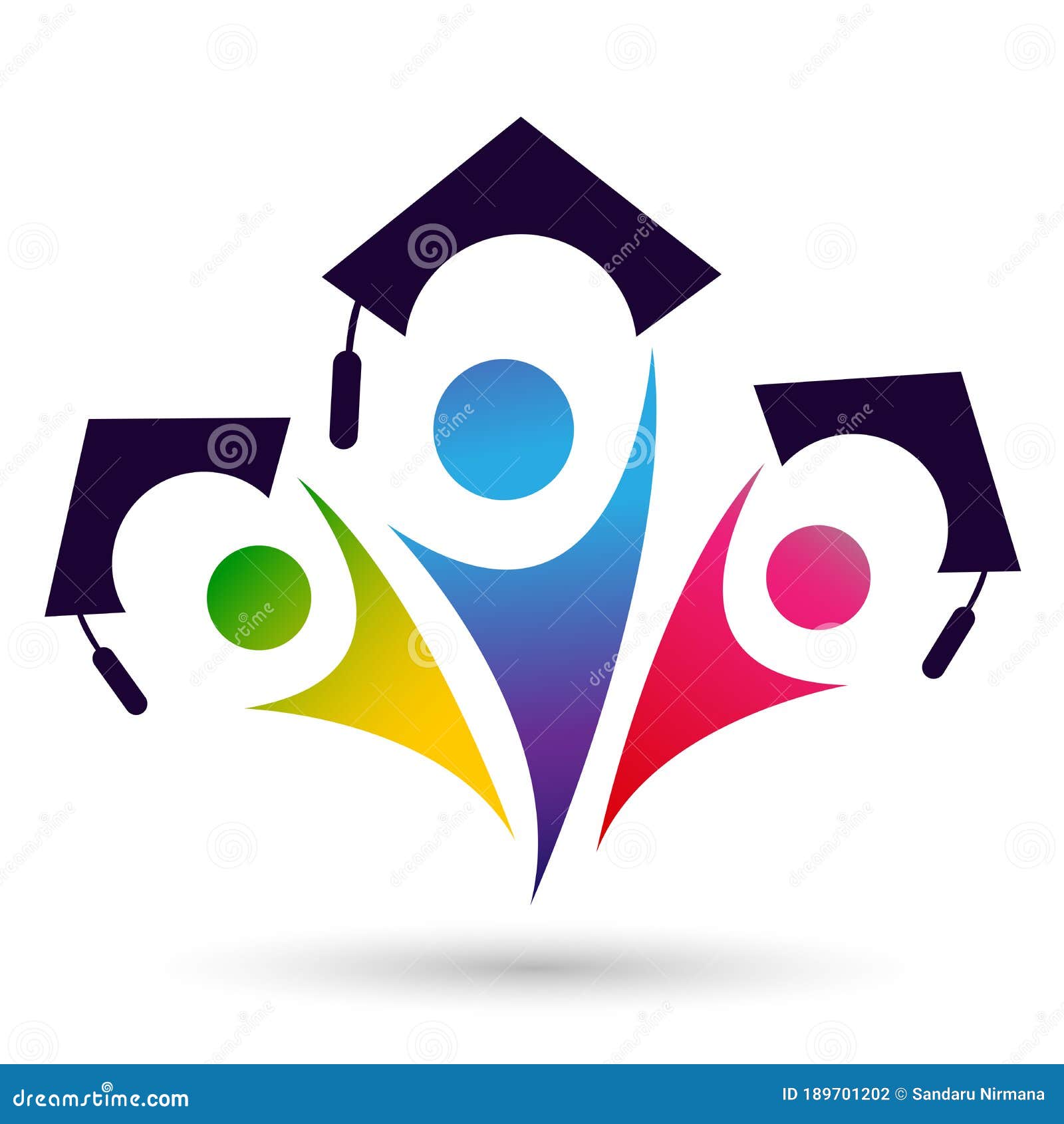 Graduates People Academic World Education Students Logo Icon Successful ...