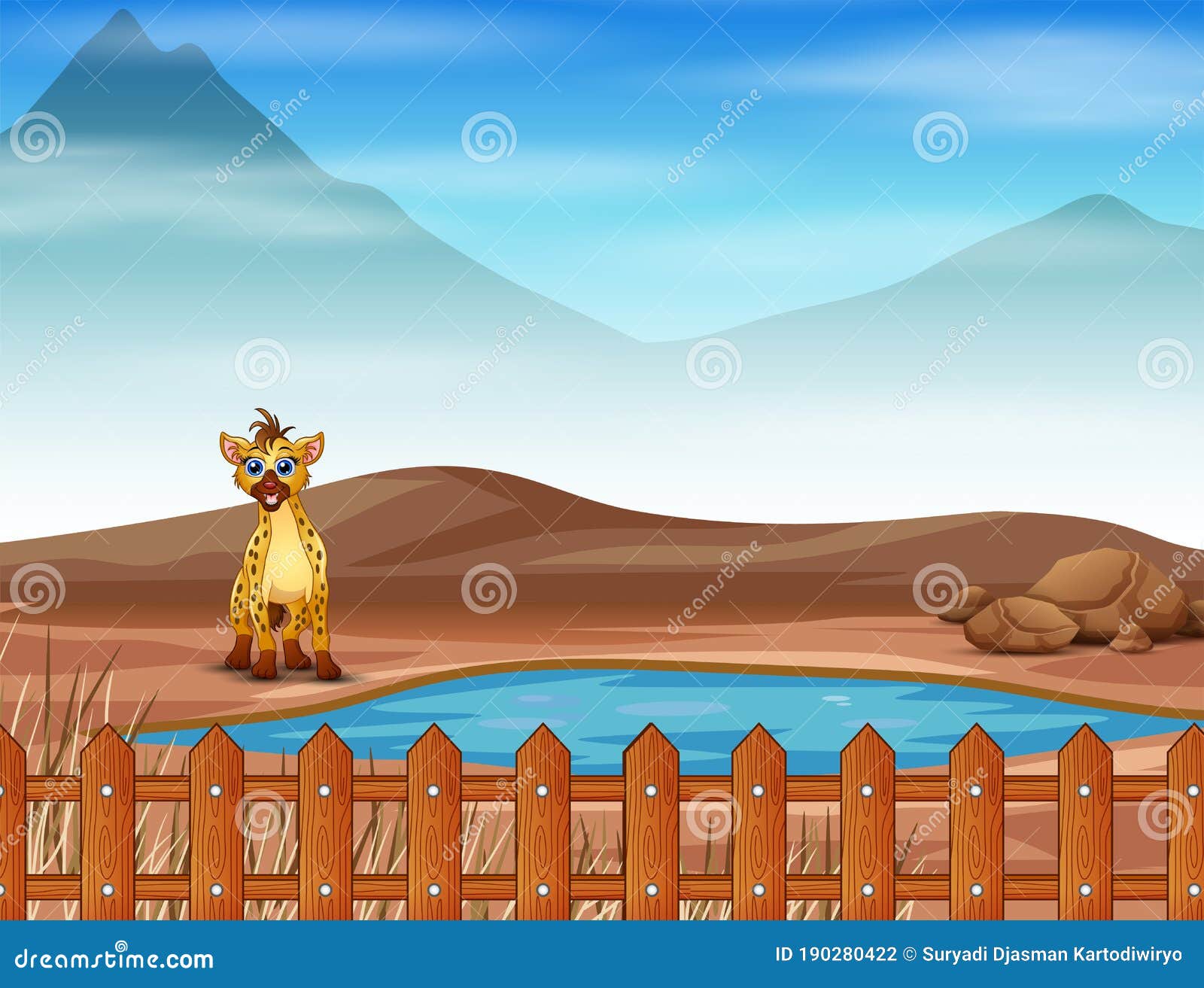 Savanna Fence: An Animated Comic Art Landscape Inspired By Miyazaki And ...