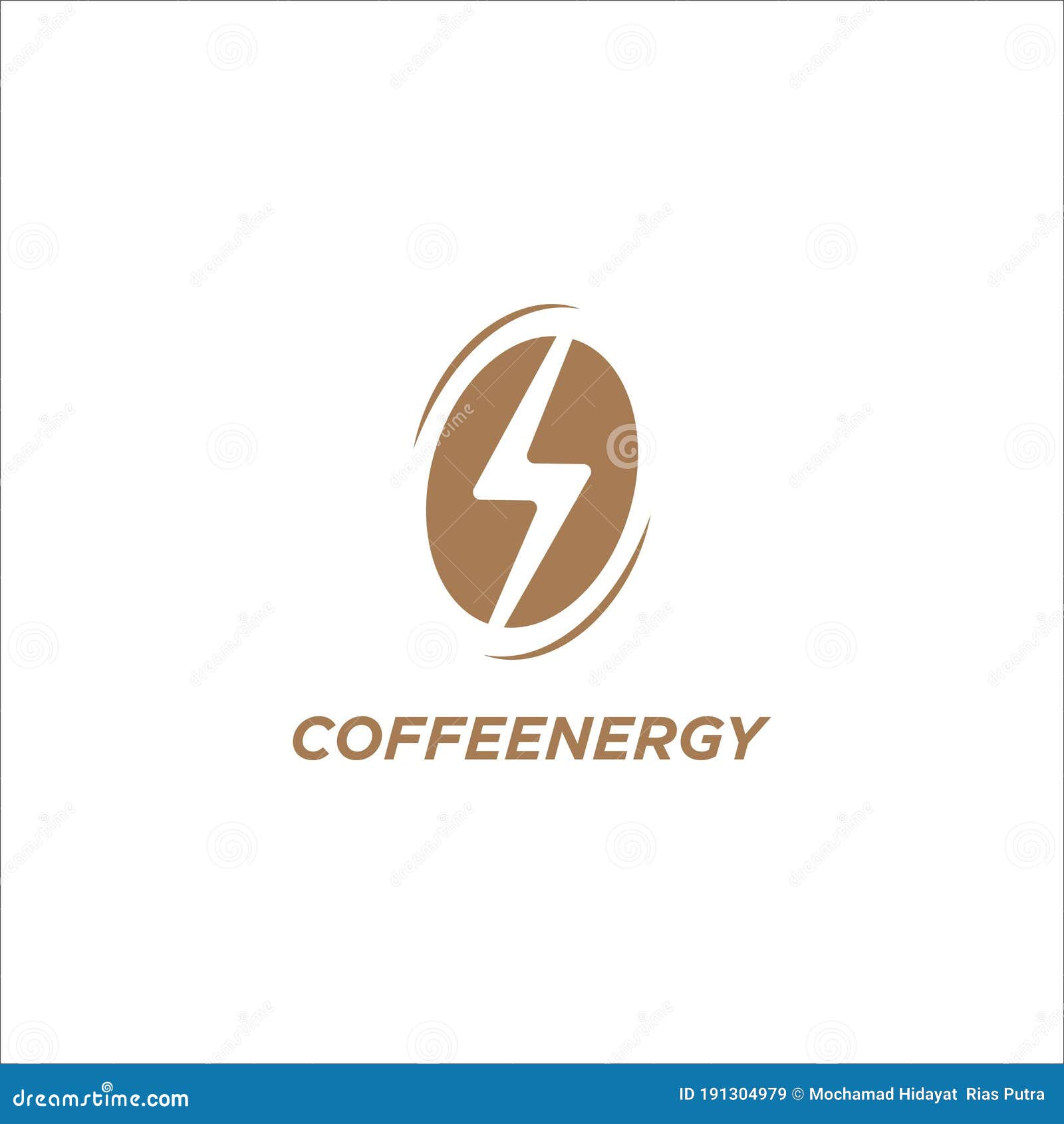 Coffee Energy Logo Design with Modern Concept. Icon Energy Coffee Cup ...
