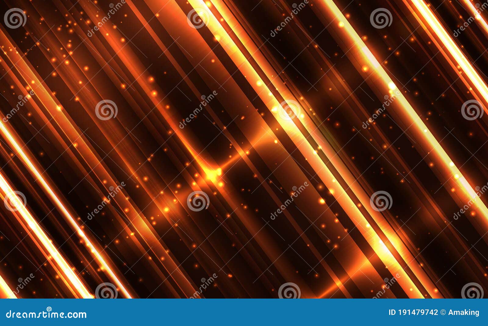Background Image with Light Gold Flares. Stock Vector - Illustration of ...